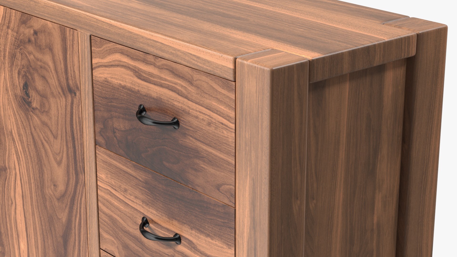 3D Manchester Buffet Sideboard Model - TurboSquid 1896195