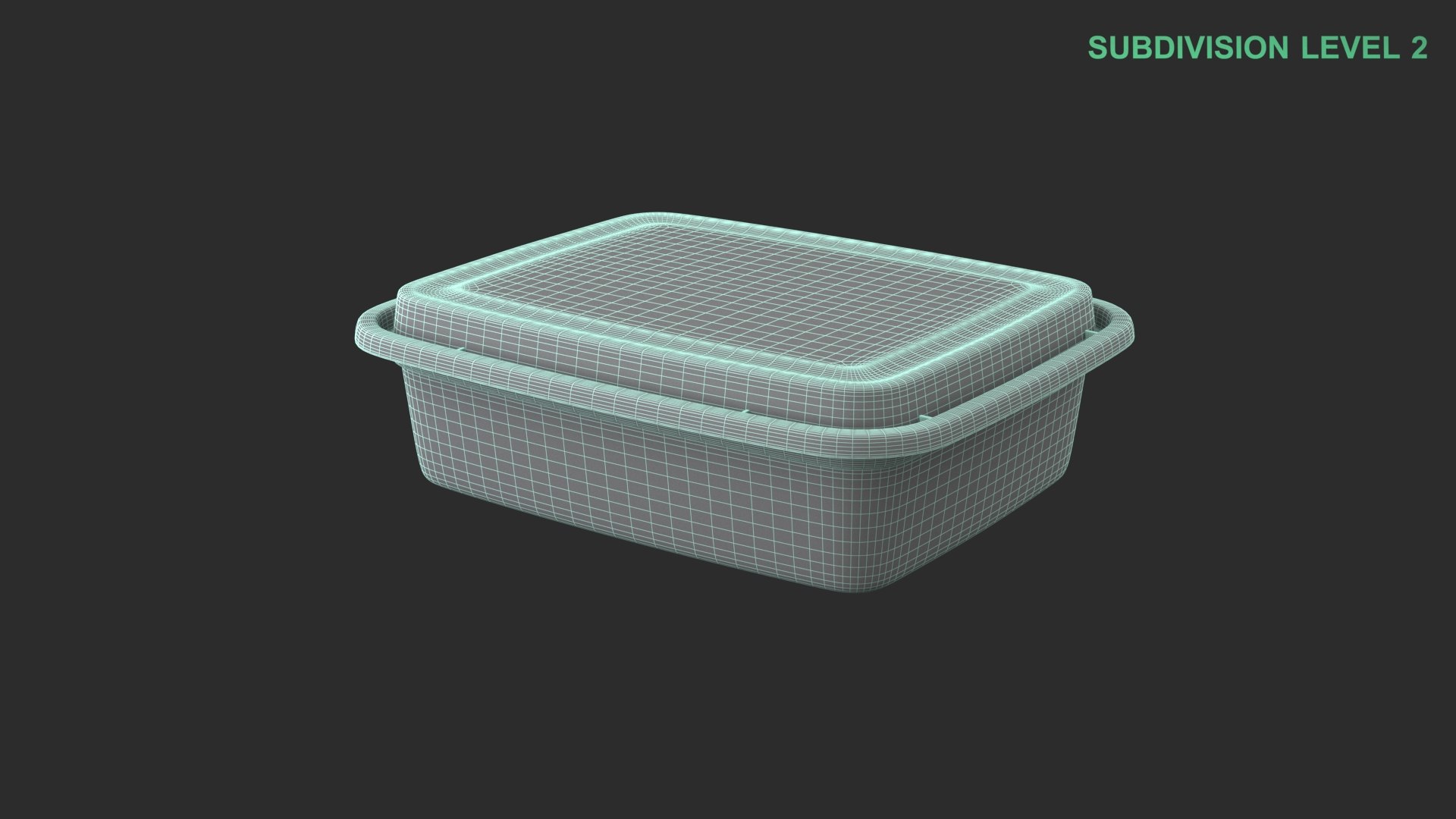 3D Takeaway Food Container - TurboSquid 2352629