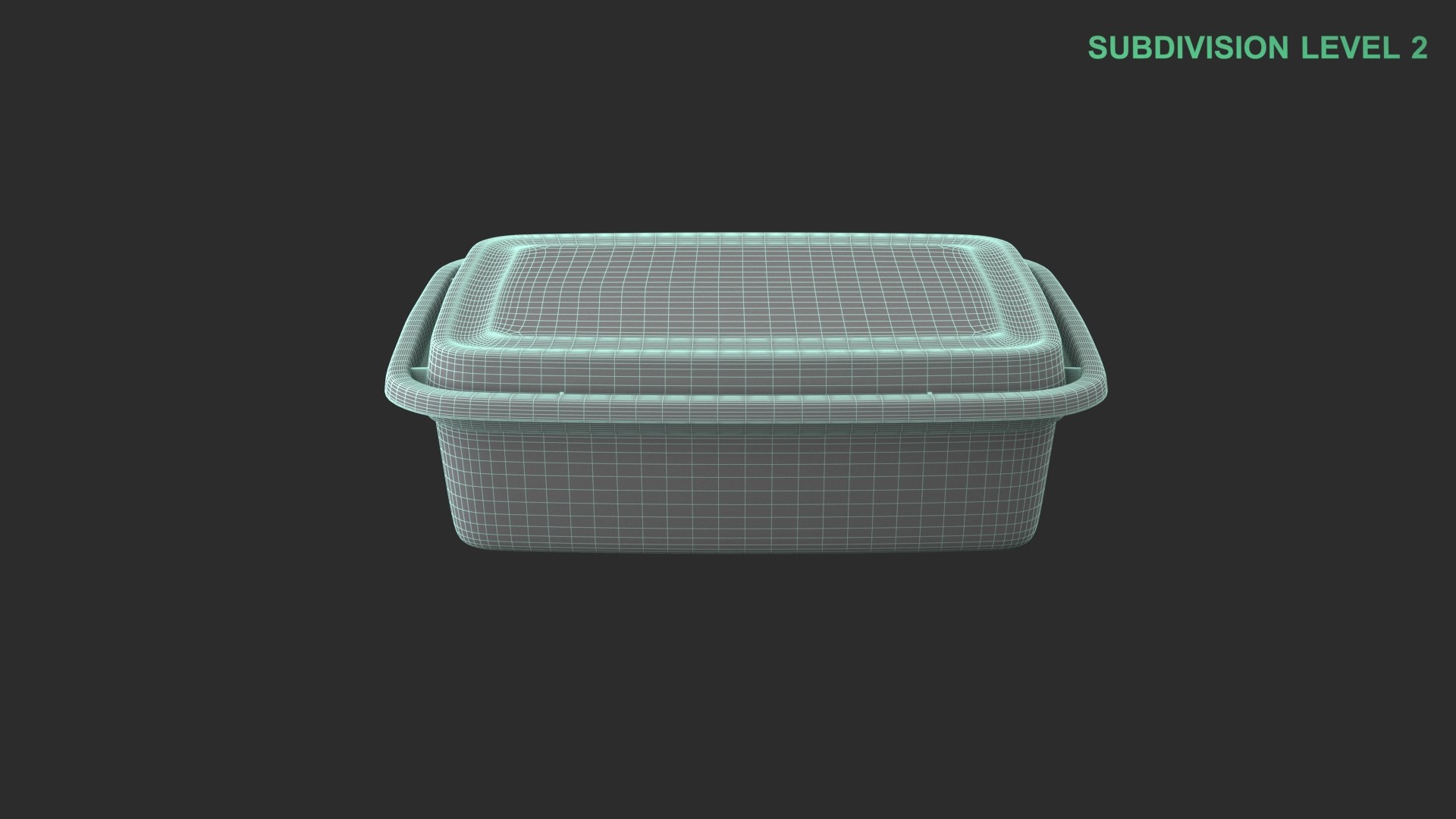 3D Takeaway Food Container - TurboSquid 2352629