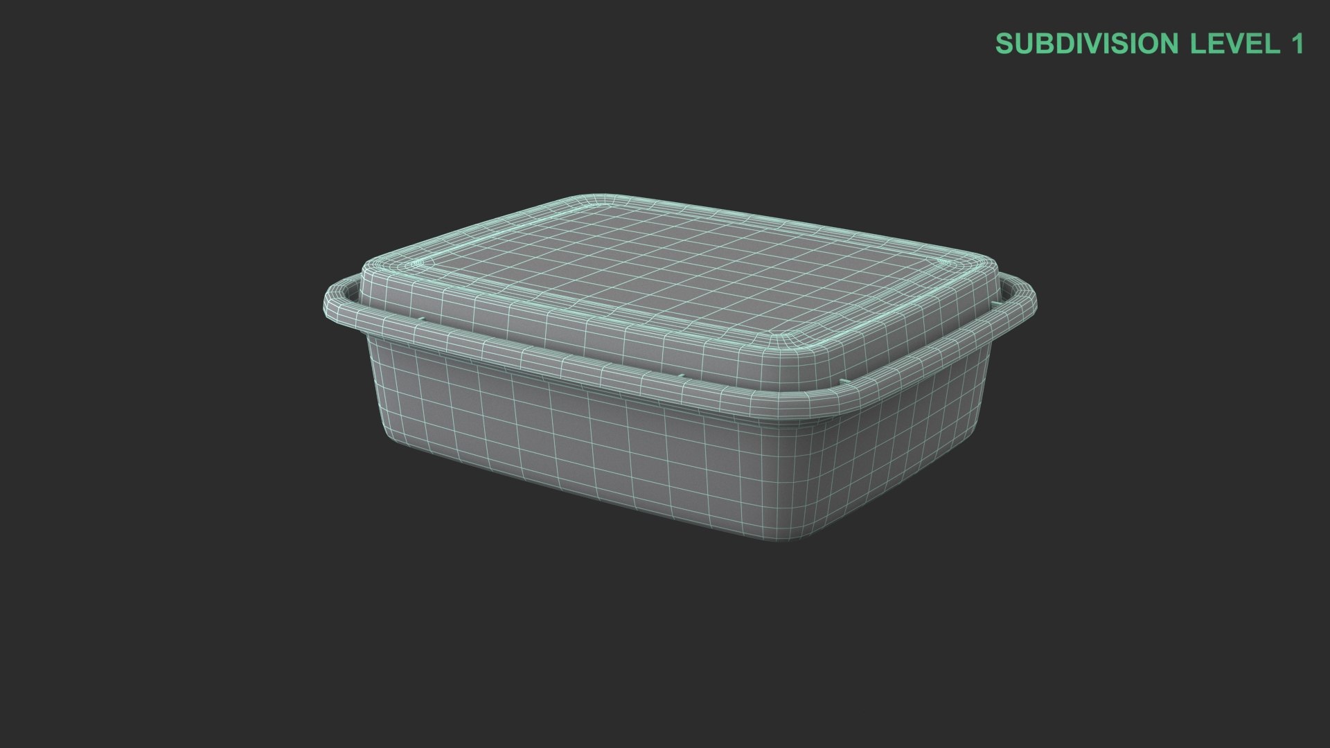 3D Takeaway Food Container - TurboSquid 2352629