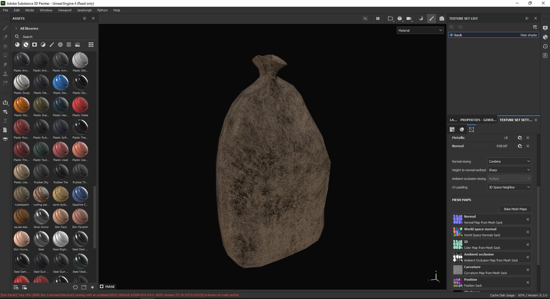 3D Sack model - TurboSquid 2151187