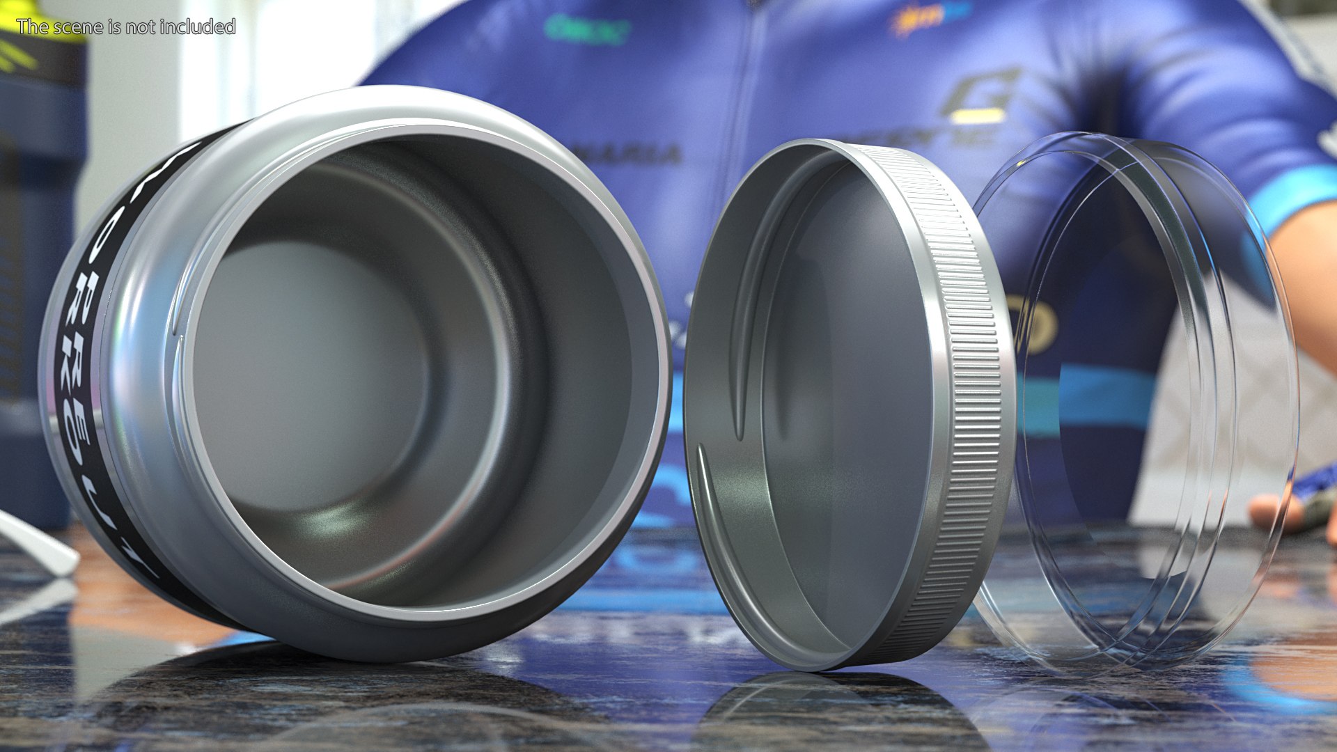 3D Pre Workout Complex Powder Model - TurboSquid 1768480