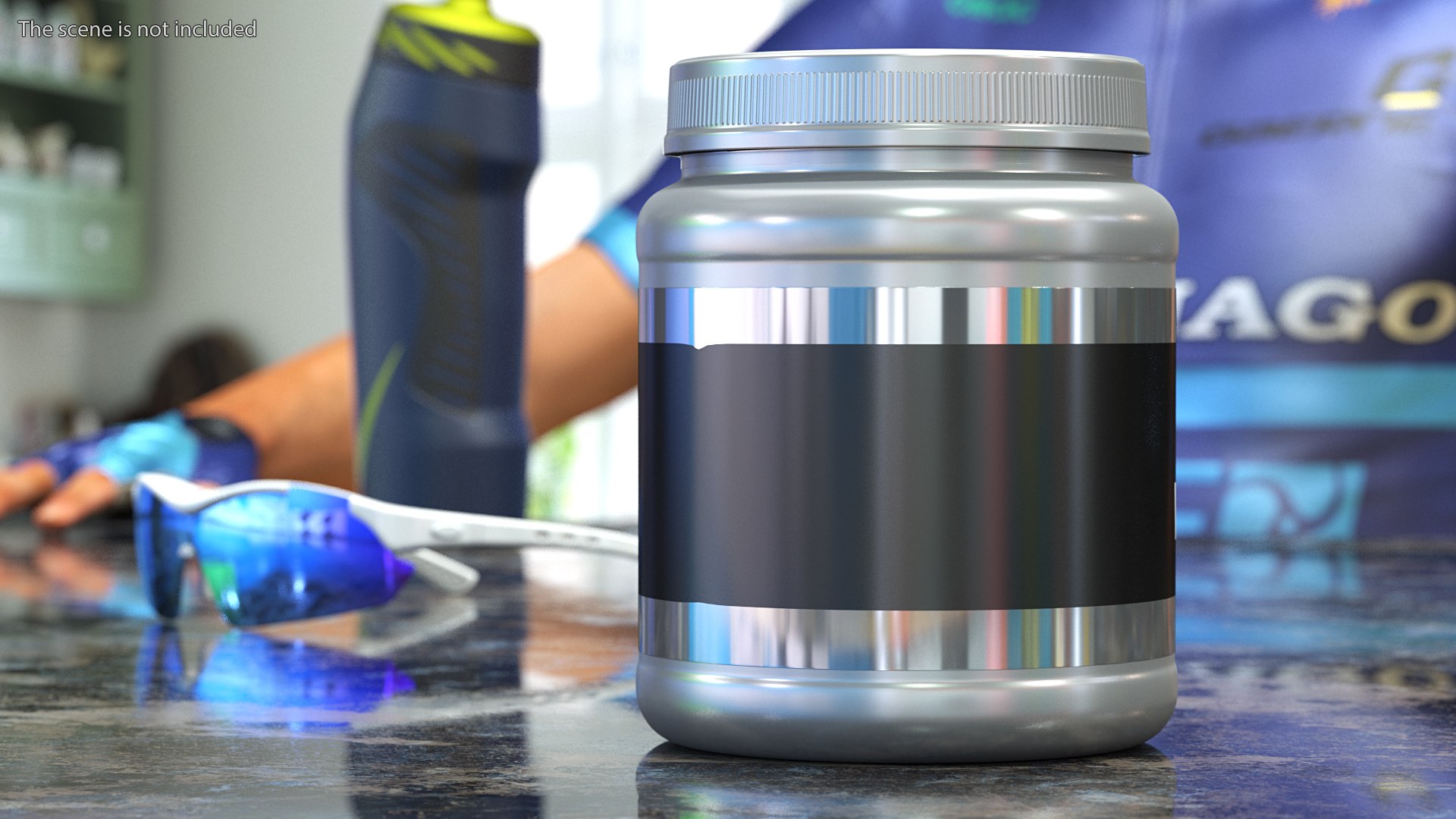 3D Pre Workout Complex Powder Model - TurboSquid 1768480