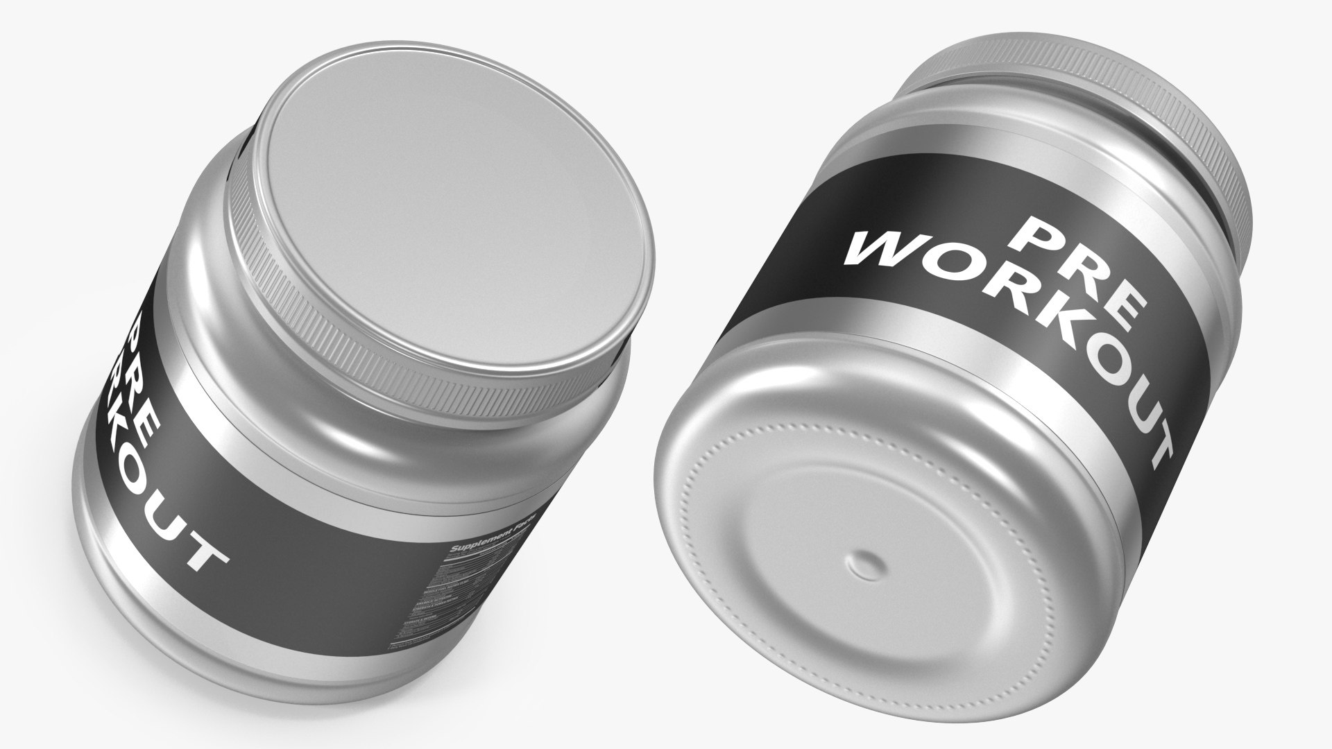 3D Pre Workout Complex Powder model - TurboSquid 1768480