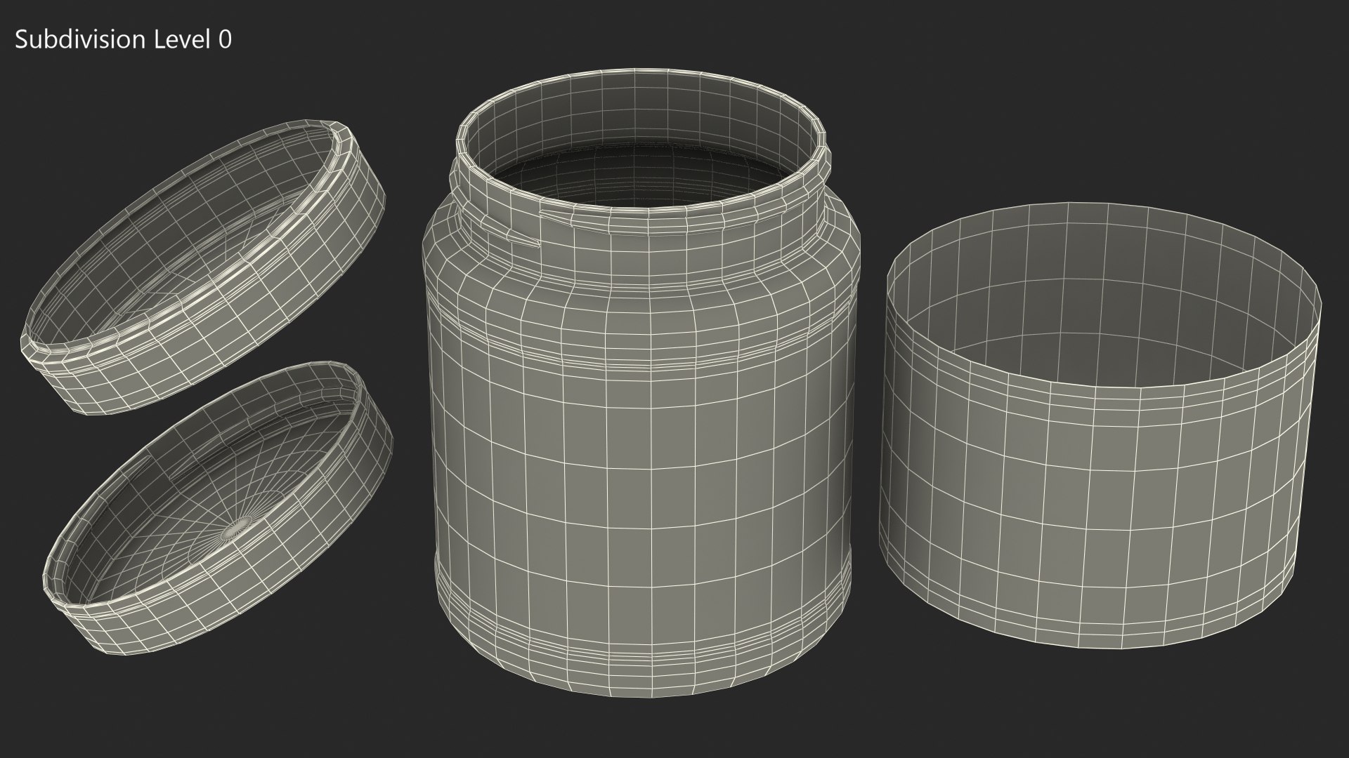 3D Pre Workout Complex Powder Model - TurboSquid 1768480