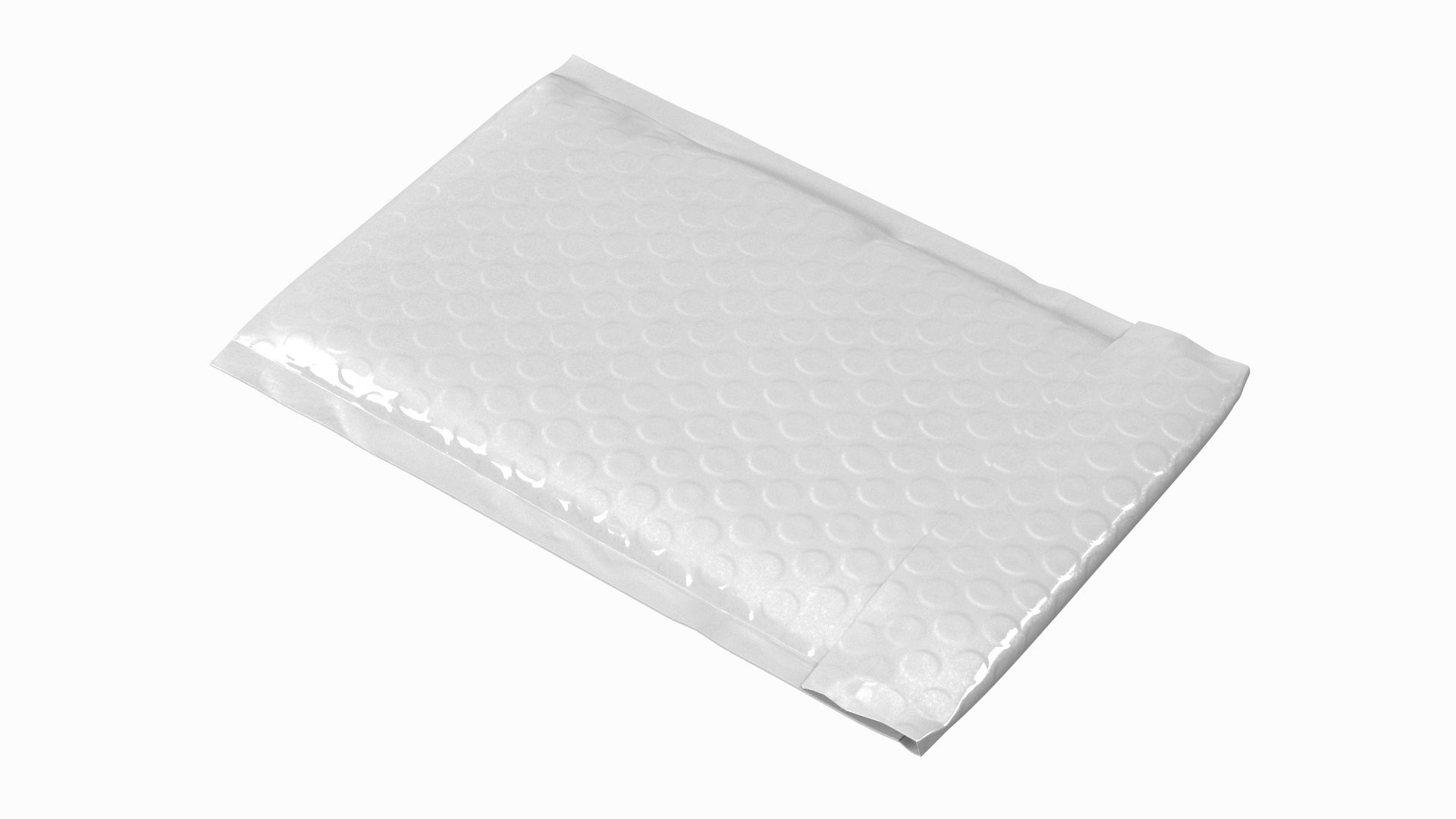 3D Thick Poly Bubble Mailer White Model - TurboSquid 2177840