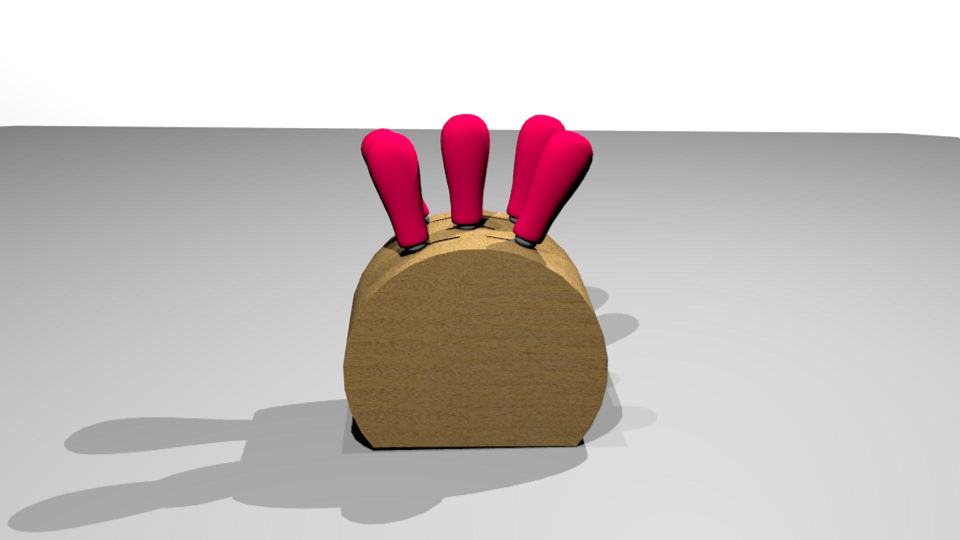 3d Model Blender Knives