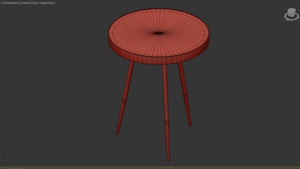 SIDE TABLE DENISE 3D model - TurboSquid 1914064