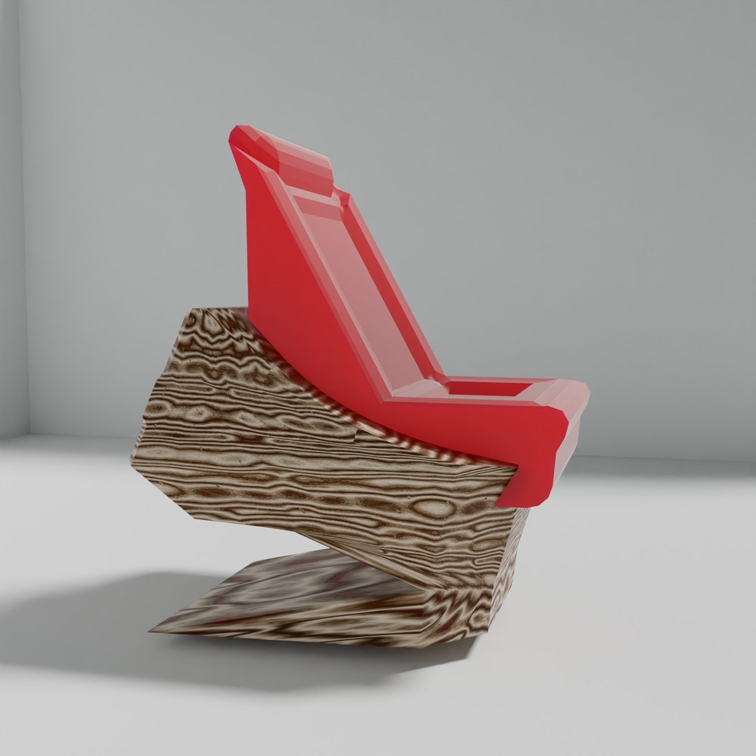 Chair With Stand 3D Model - TurboSquid 2004196