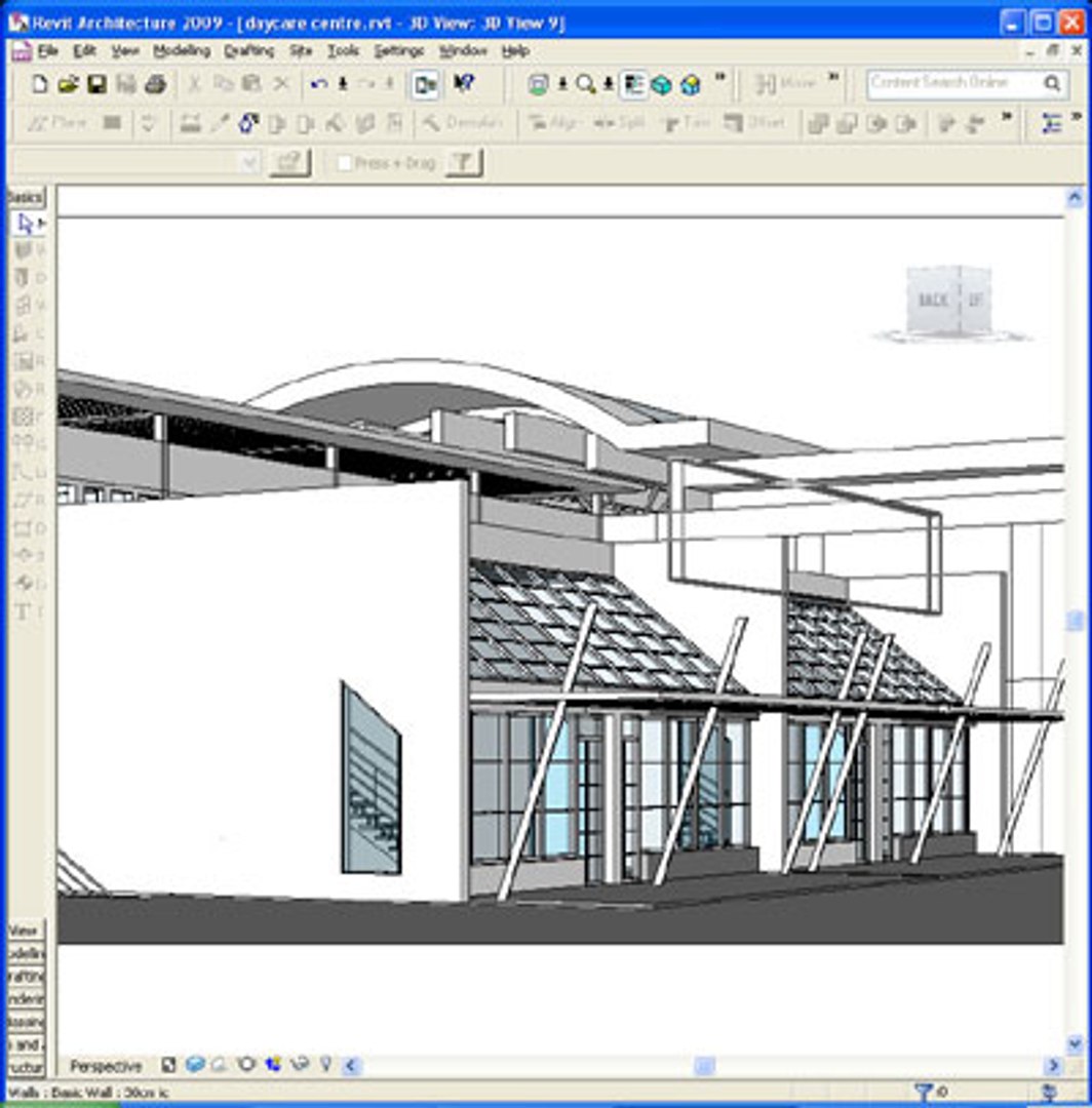 school building revit file max