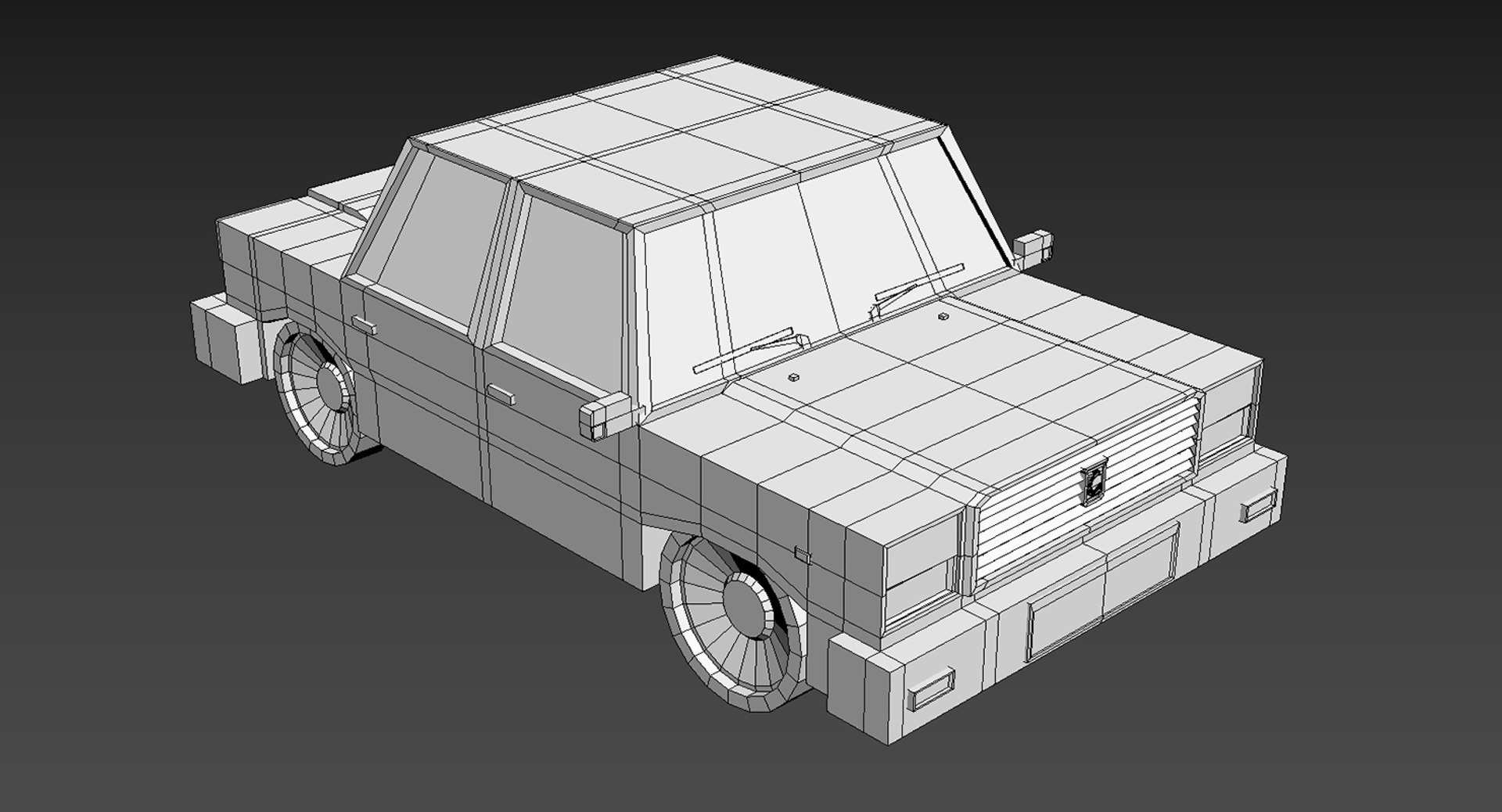 Cartoon Car Model - TurboSquid 1527892