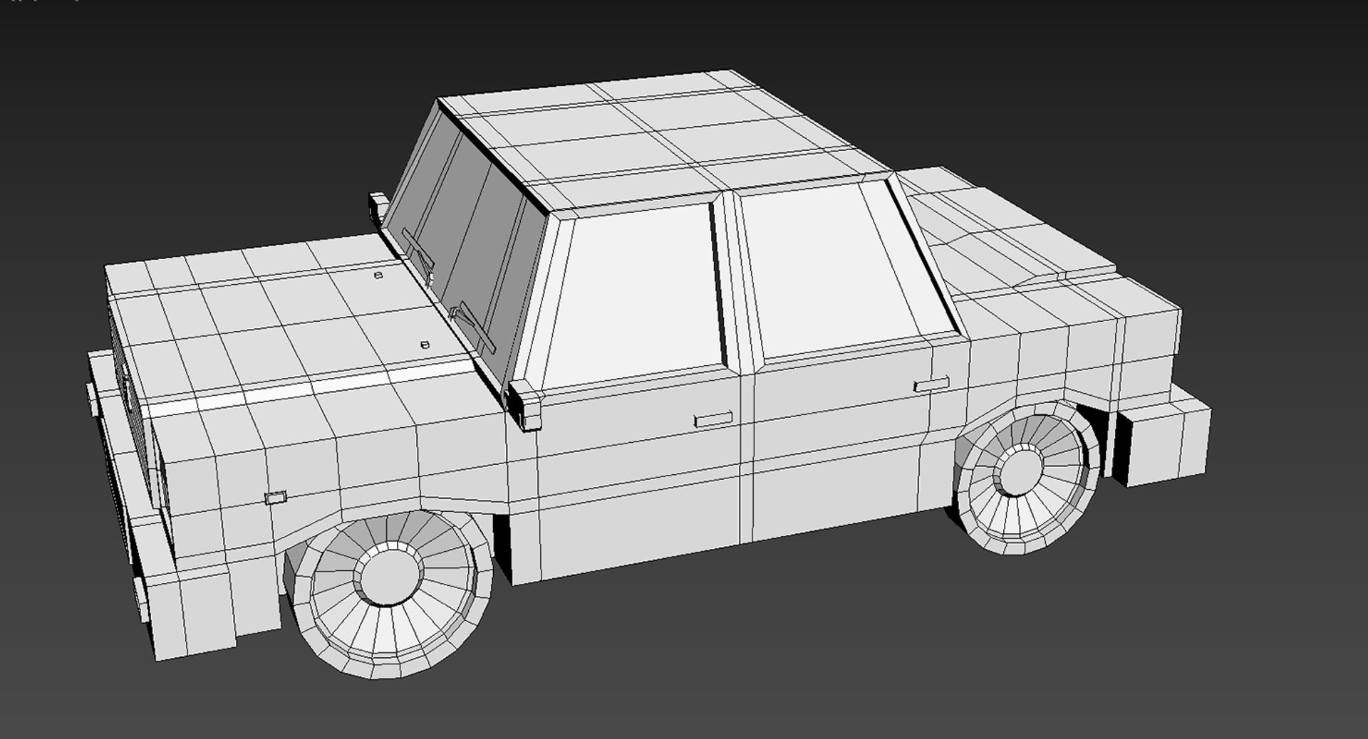 Cartoon Car Model - TurboSquid 1527892