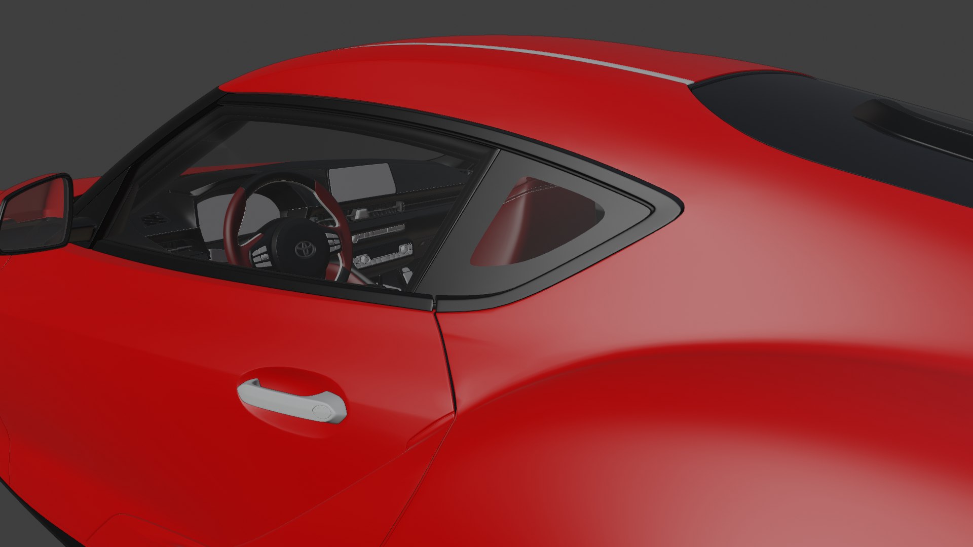 Toyota GR Supra 3D Model - TurboSquid 2301021