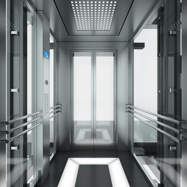 3D elevator lift architecture model - TurboSquid 1281407