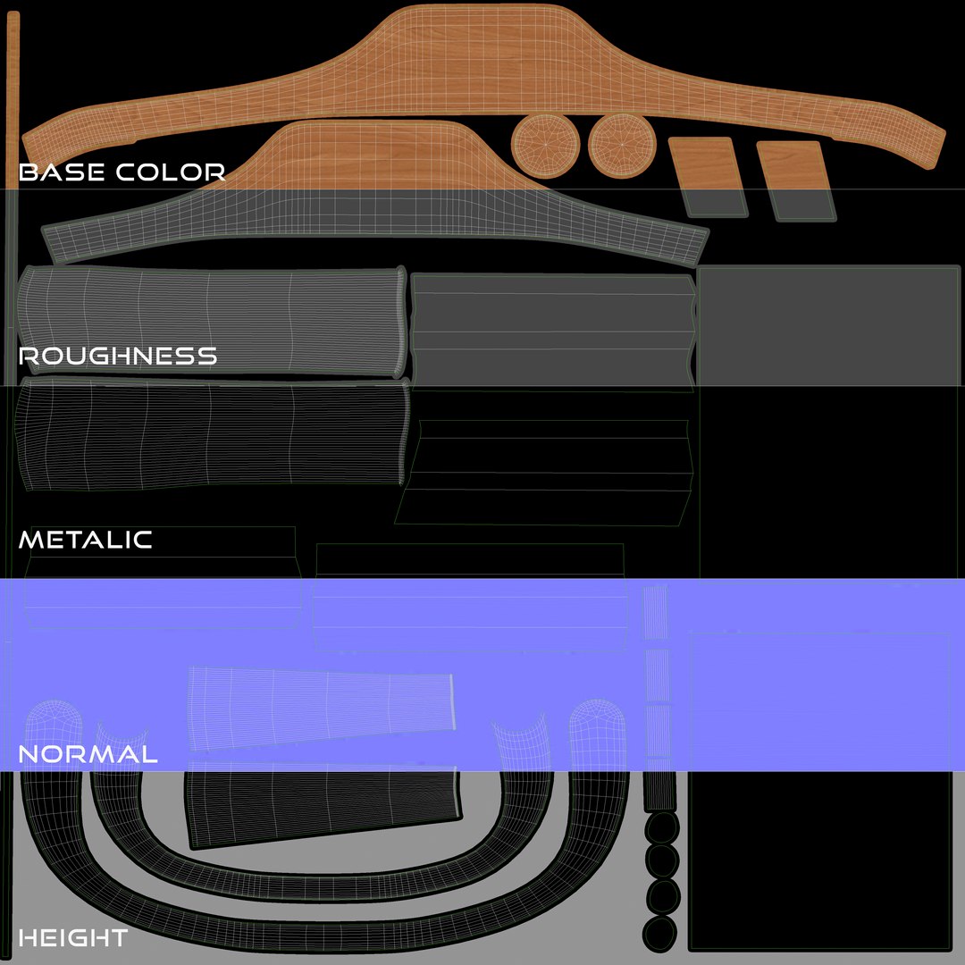 Chair Jati Wood Jepara Style Scandinavian 3D Model - TurboSquid 2311872