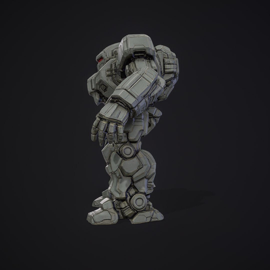 Mecha Robot Model - TurboSquid 2494091