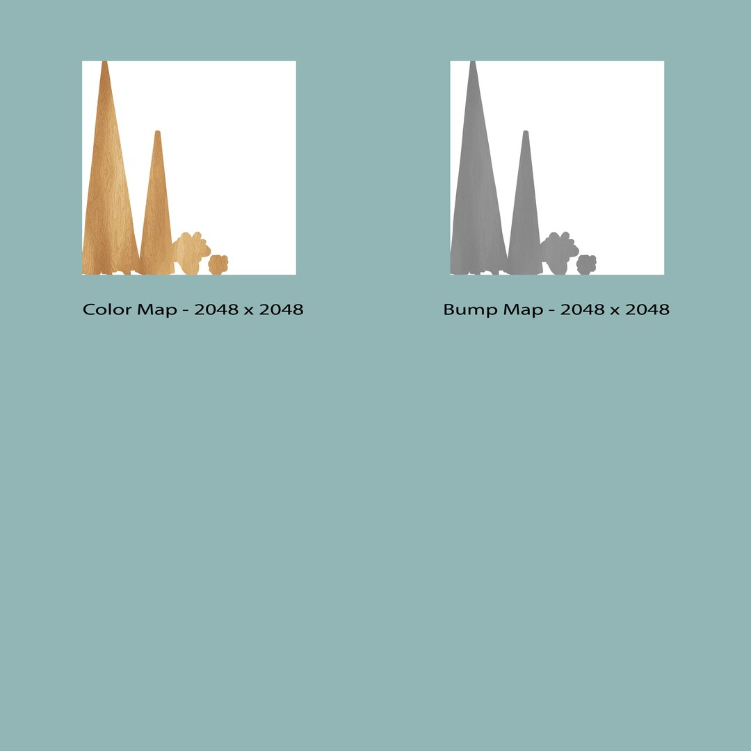 3d Wood Splinter Model