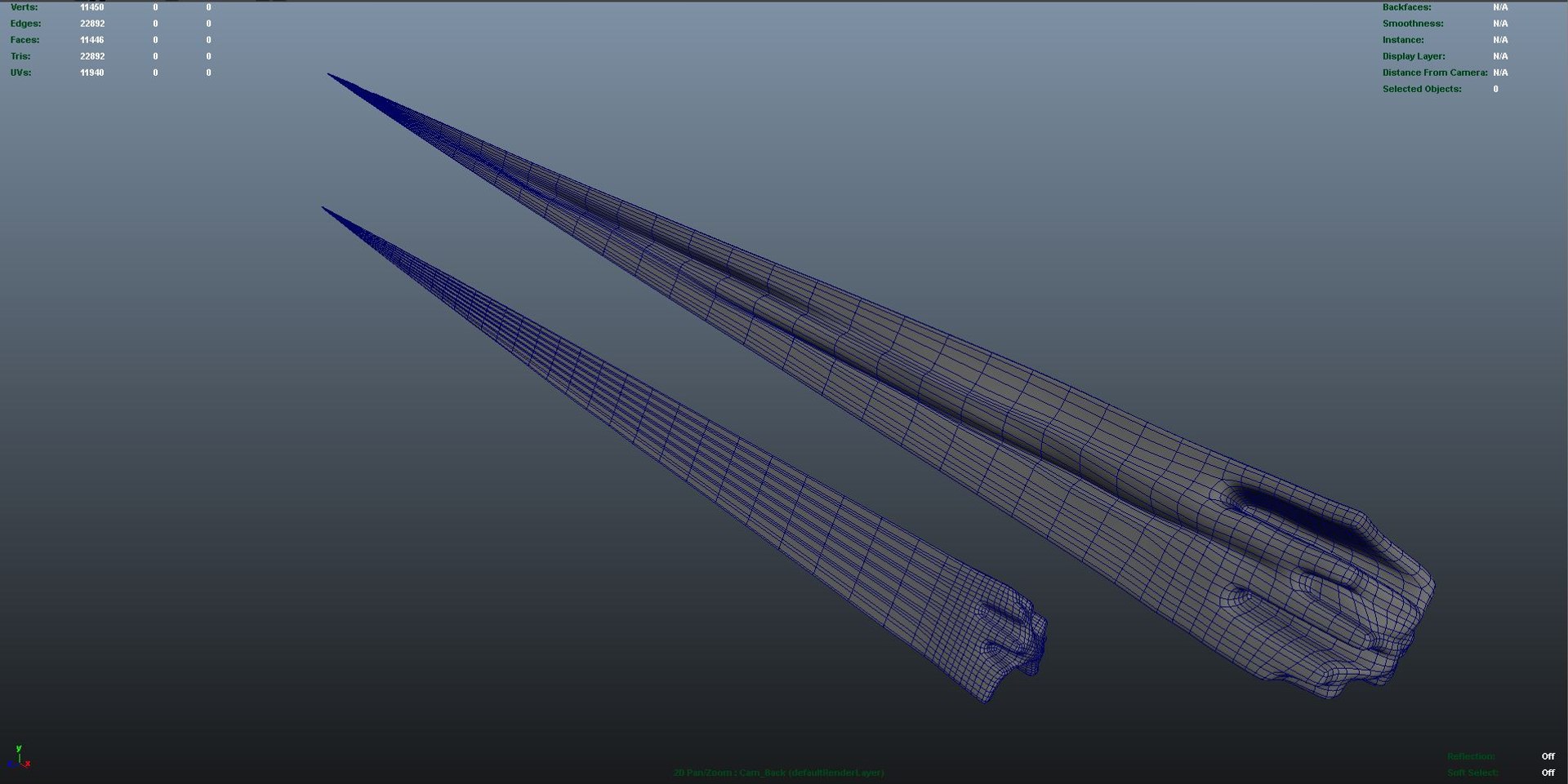 3d Wood Splinter Model