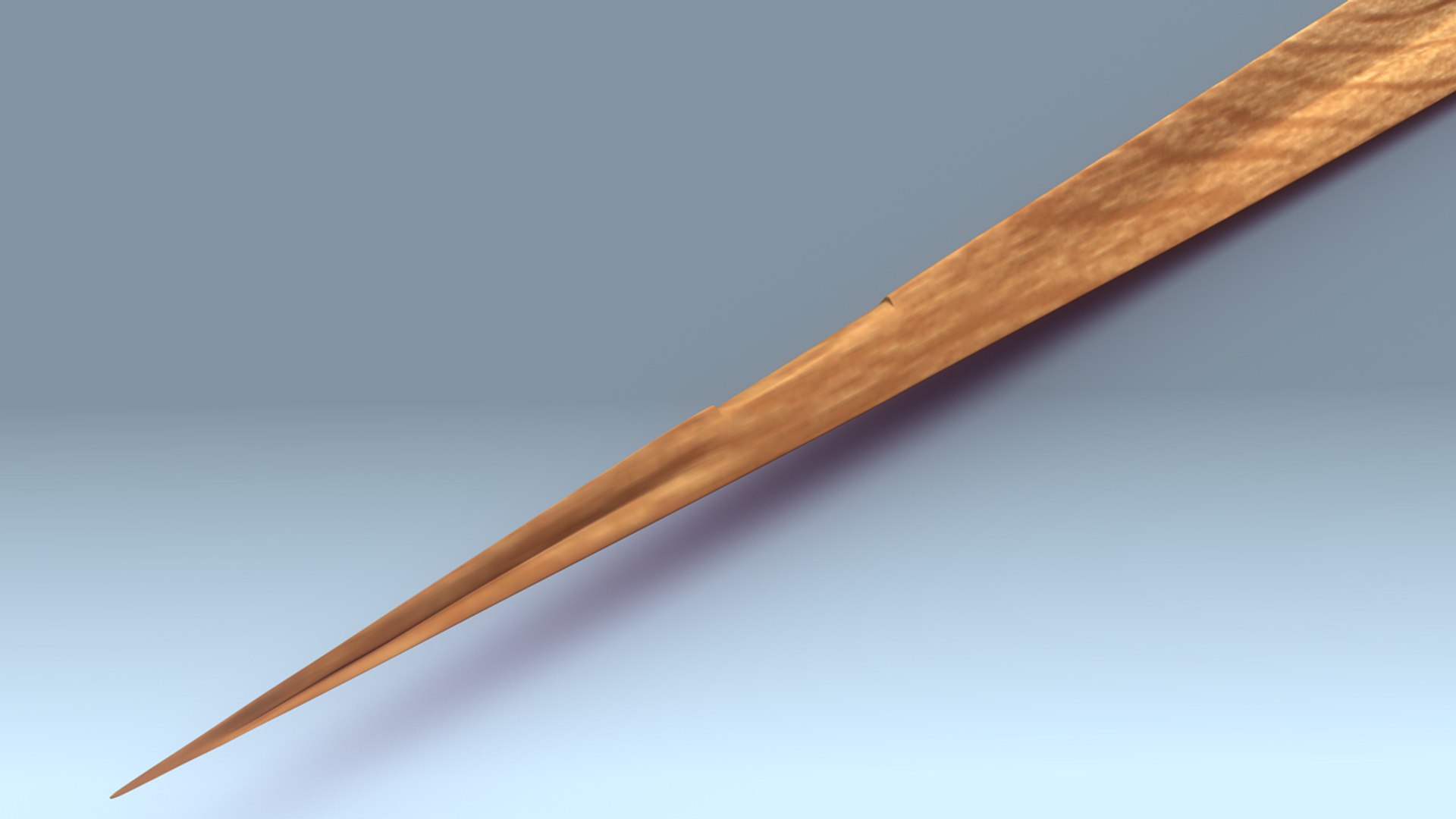 3d Wood Splinter Model