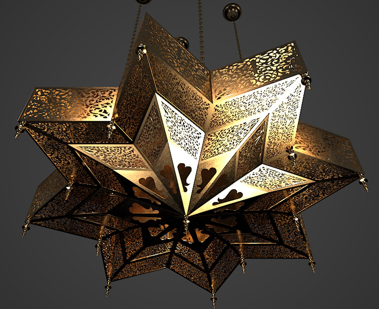 Moroccan Light 3D Model - TurboSquid 1211886