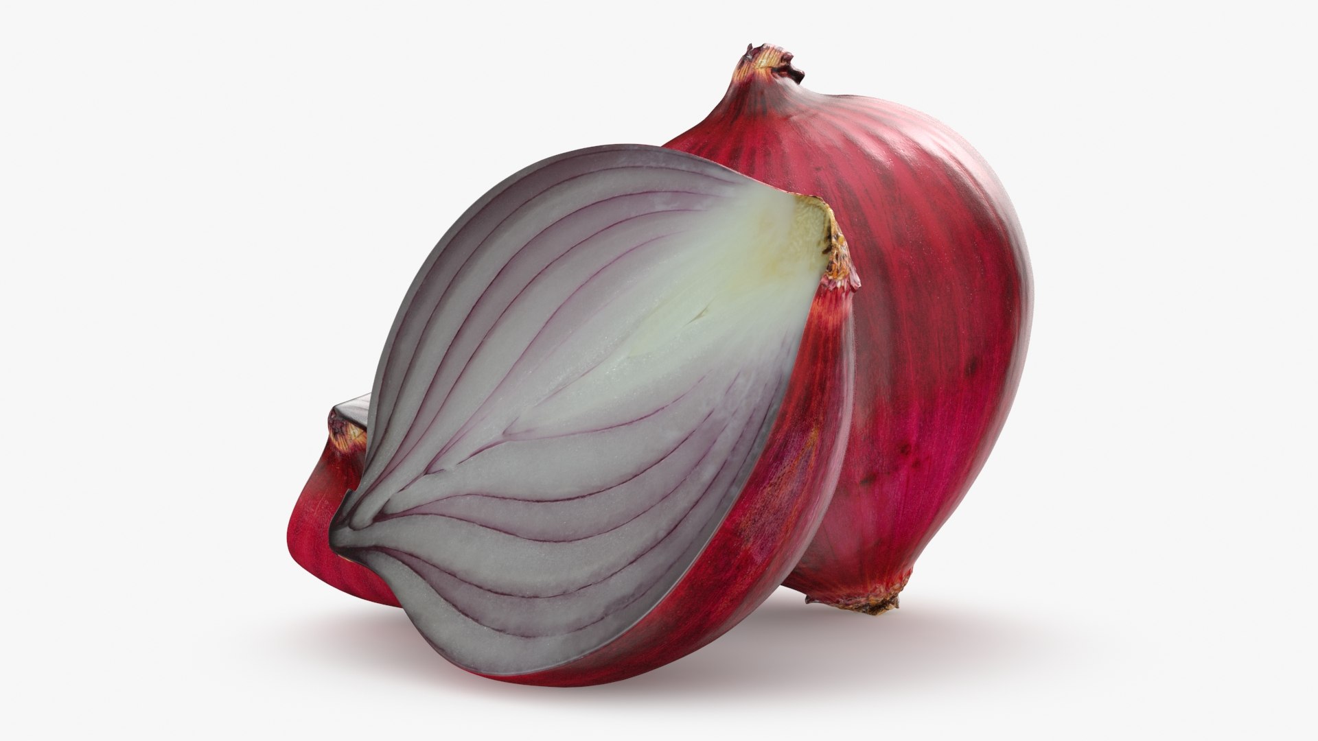 3D Red Onions 03 - TurboSquid 2147364