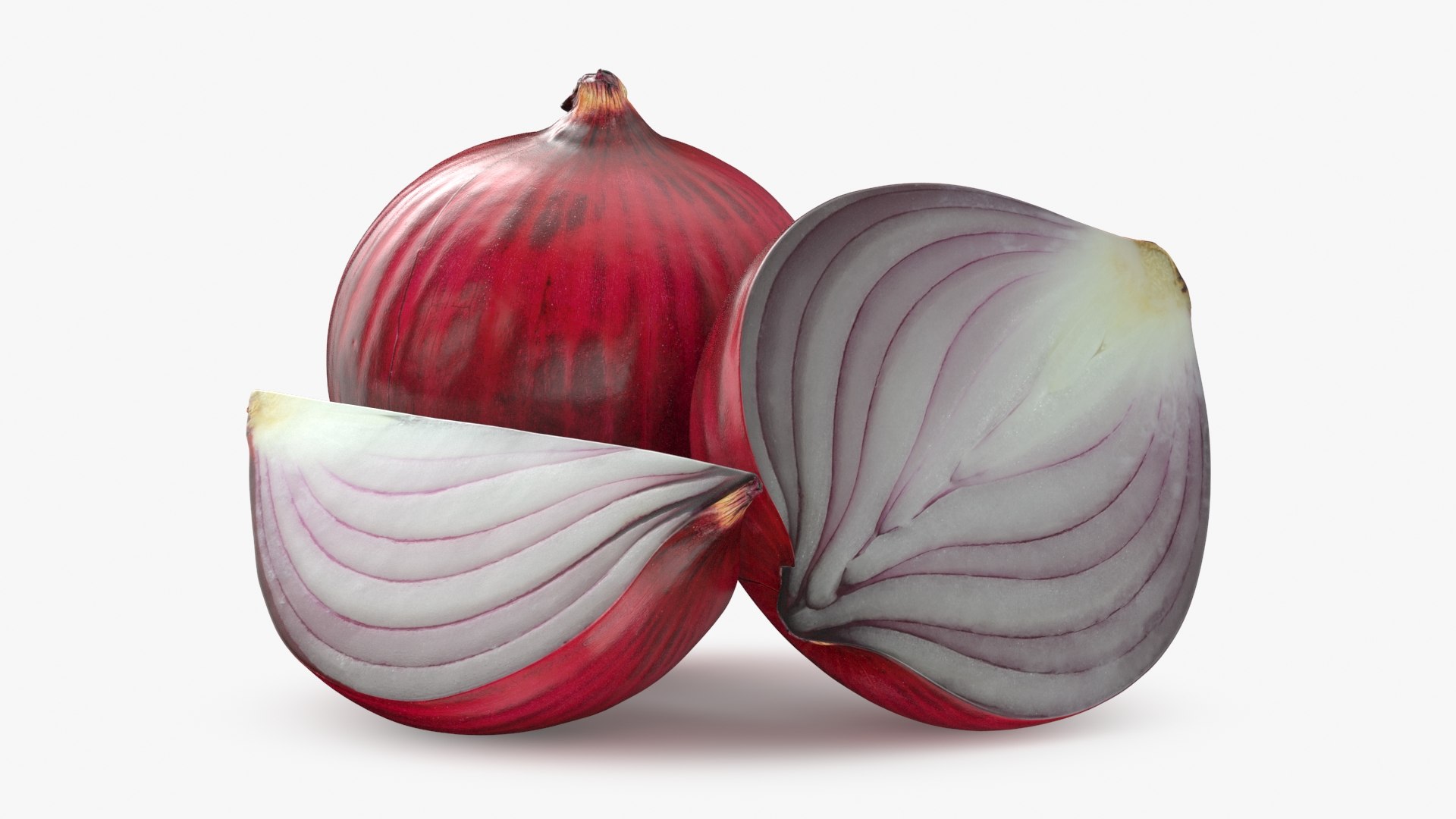 3D Red Onions 03 - TurboSquid 2147364