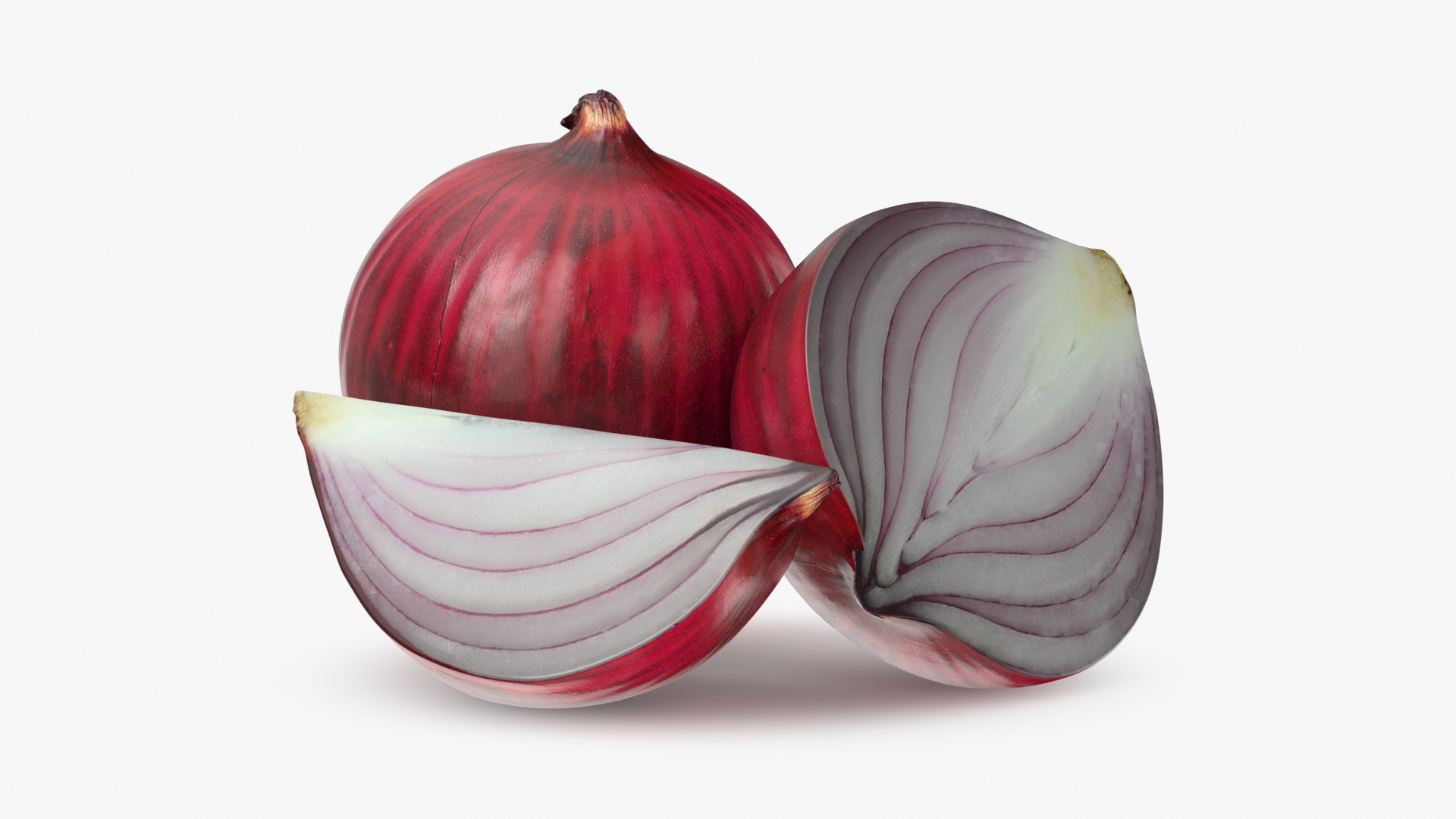 3D Red Onions 03 - TurboSquid 2147364
