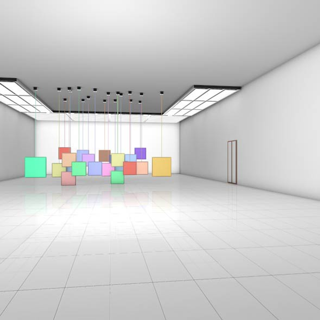 Modern Virtual Set 3D Model - TurboSquid 1620815