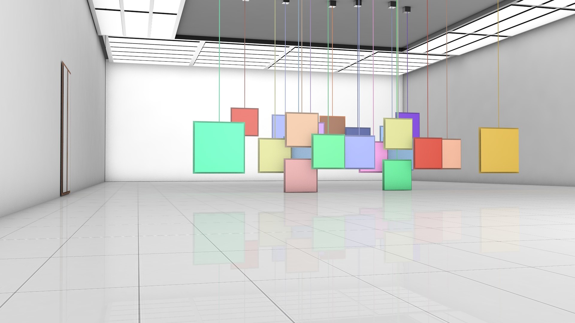 Modern Virtual Set 3D Model - TurboSquid 1620815