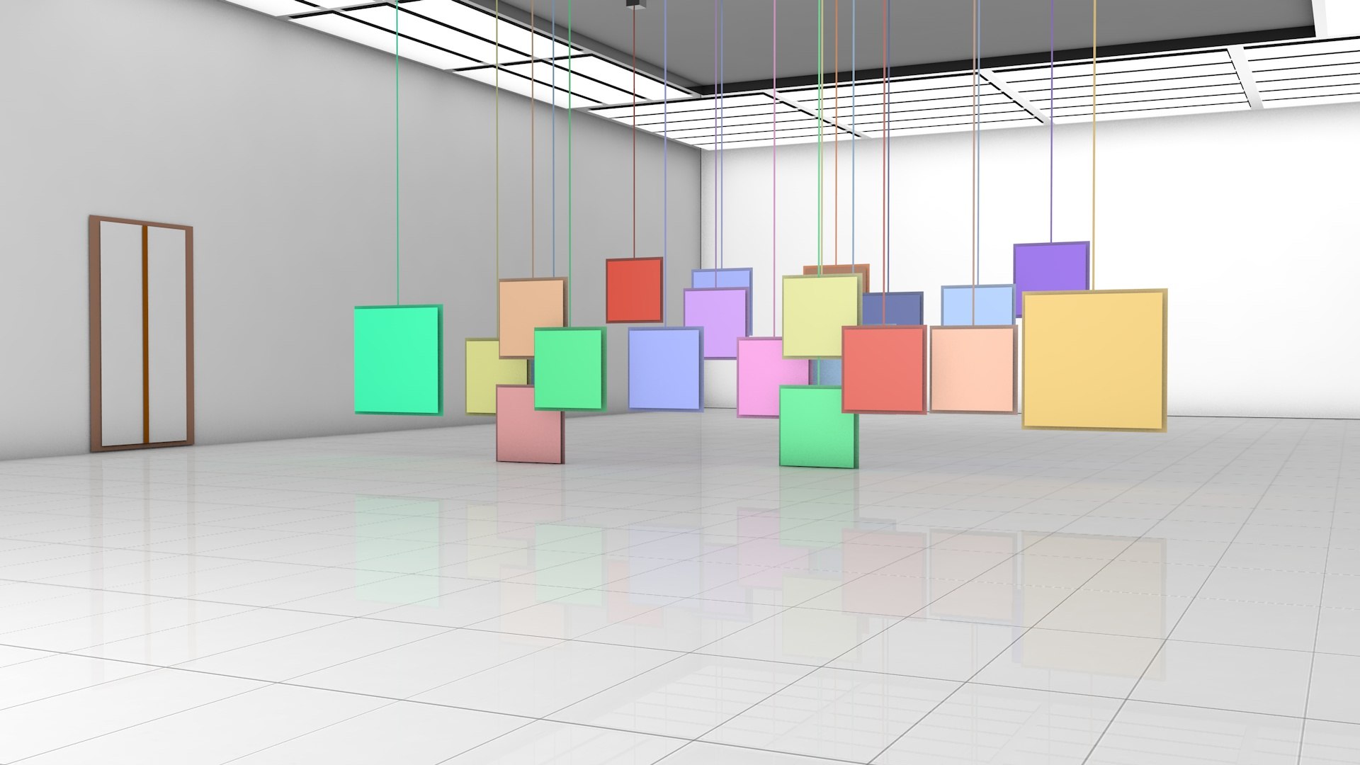 Modern Virtual Set 3D Model - TurboSquid 1620815