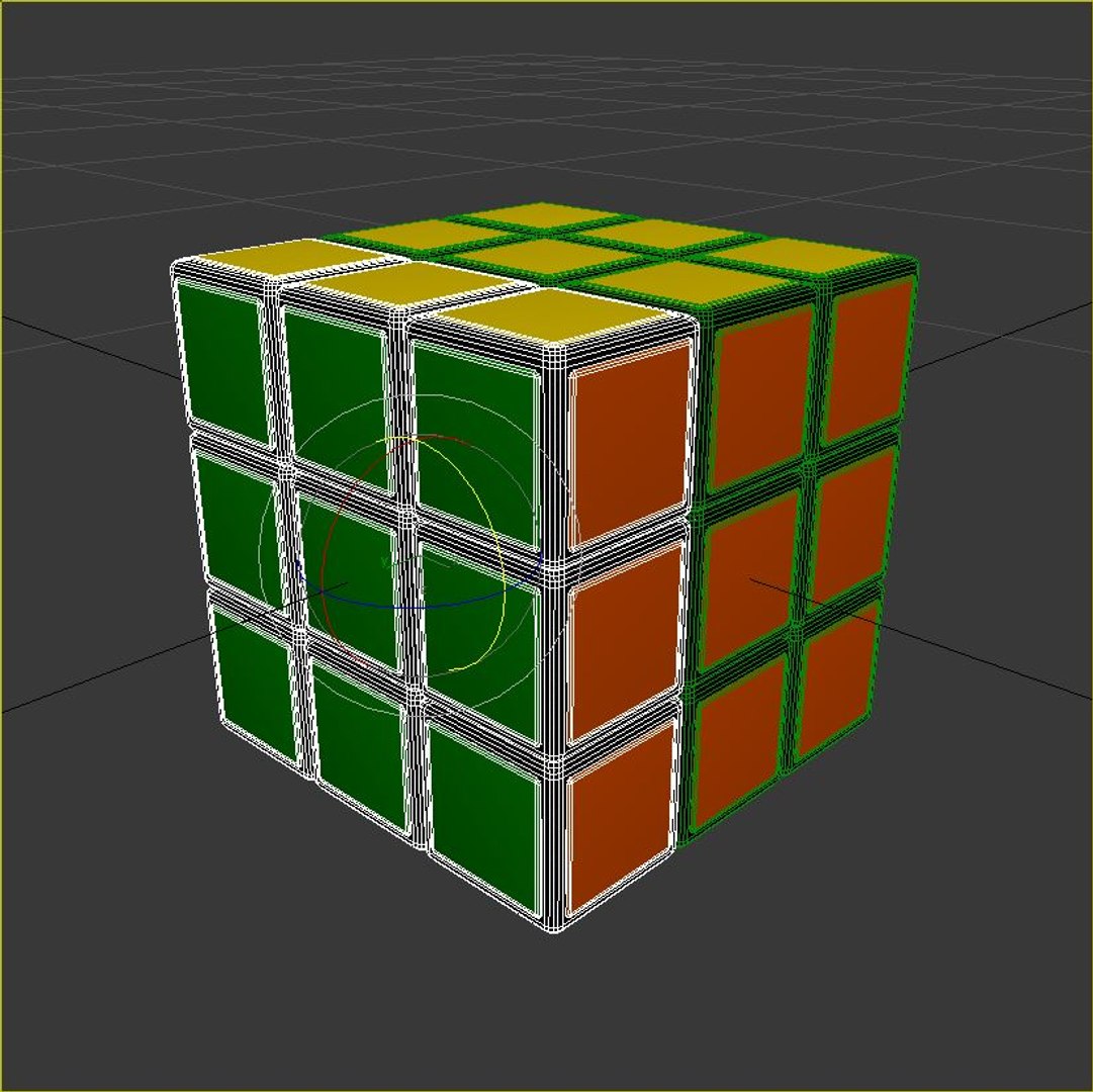 Rubik S Cube 3D Model - TurboSquid 1270165