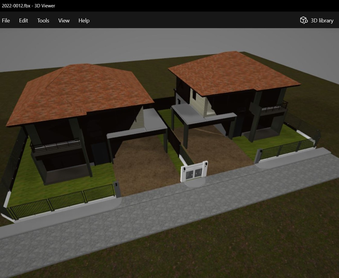 House 0012 3D Model - TurboSquid 1966675