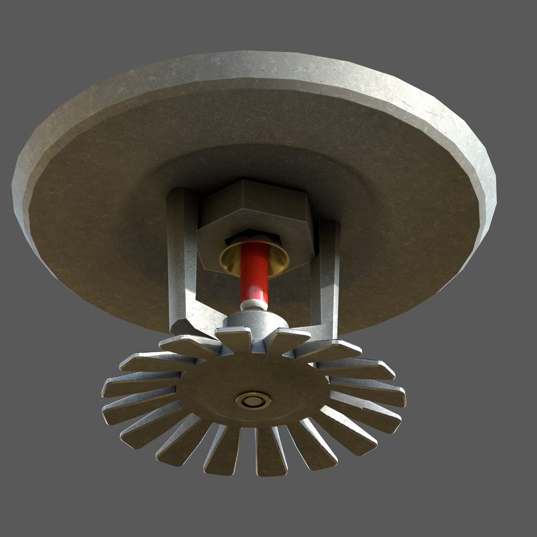 Fire Sprinkler 3D Model - TurboSquid 2147046