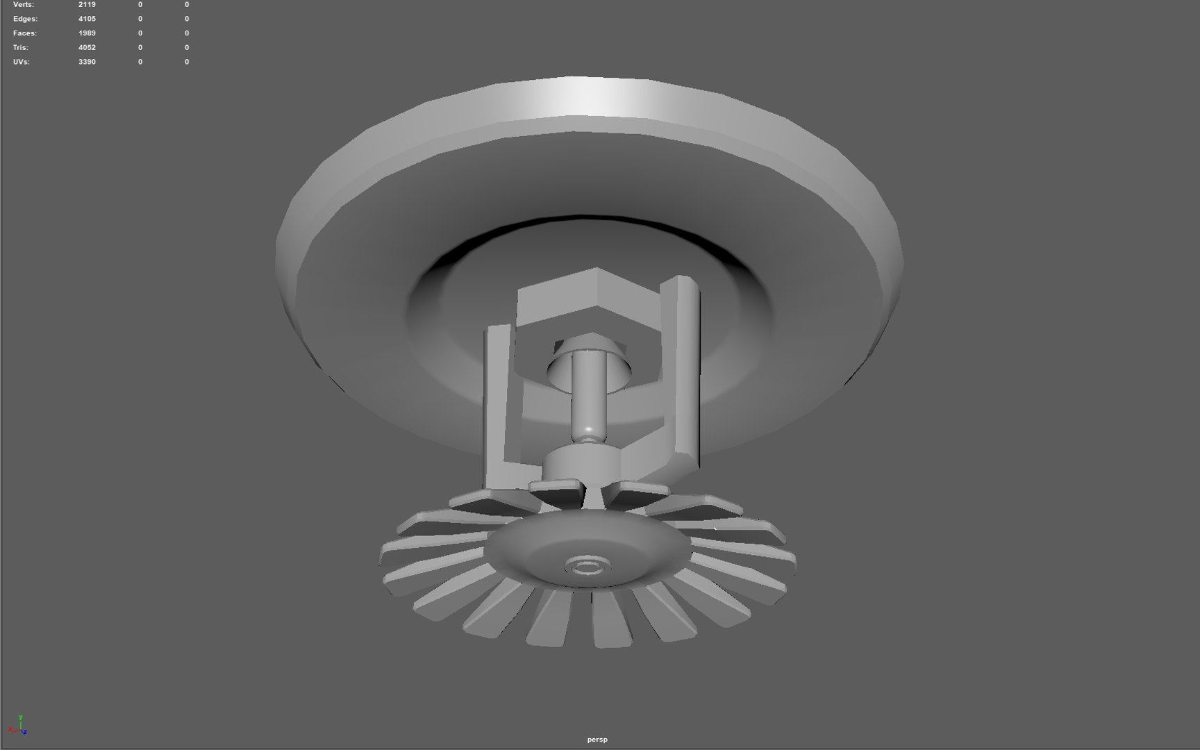 Fire Sprinkler 3D Model - TurboSquid 2147046