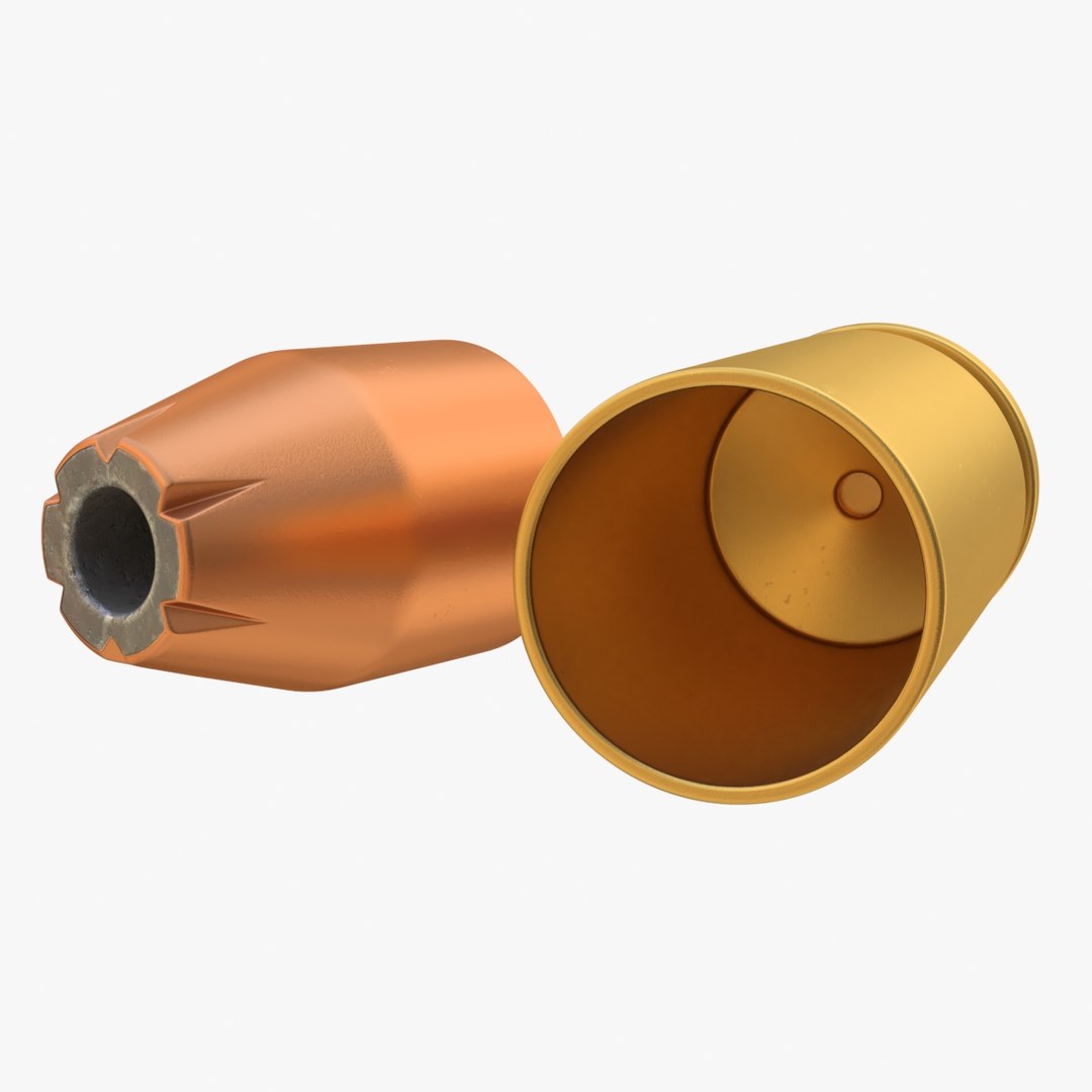 Cartridge 45acp Bullet 01 3D - TurboSquid 1222827