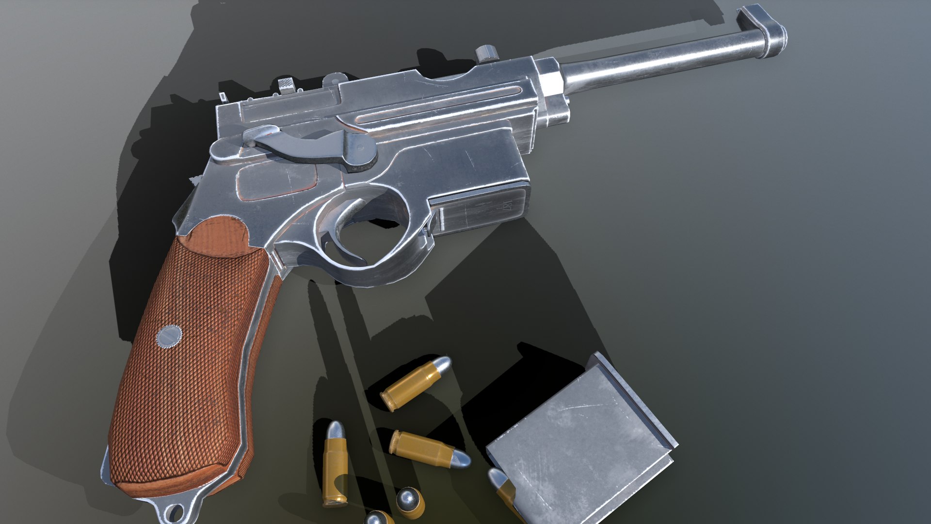 3D Mannlicher M1896 Weapon - TurboSquid 1646952