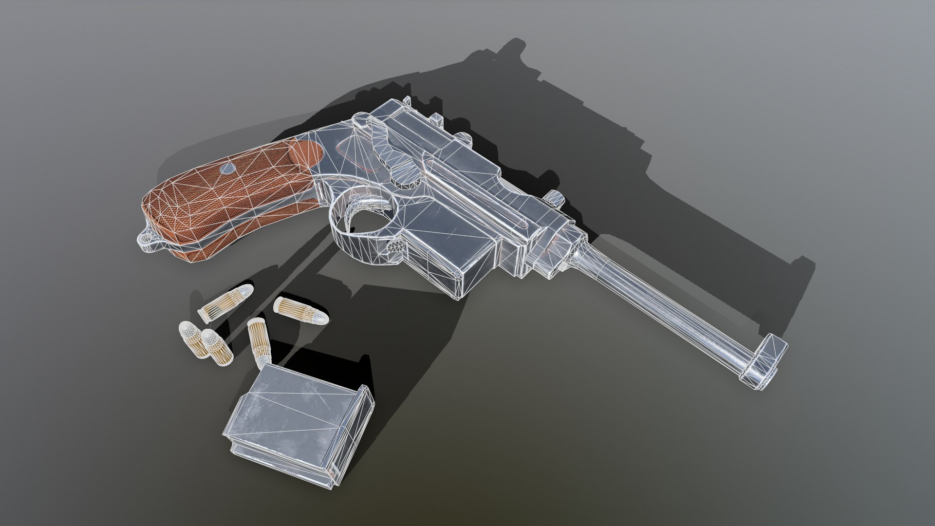 3D Mannlicher M1896 Weapon - TurboSquid 1646952