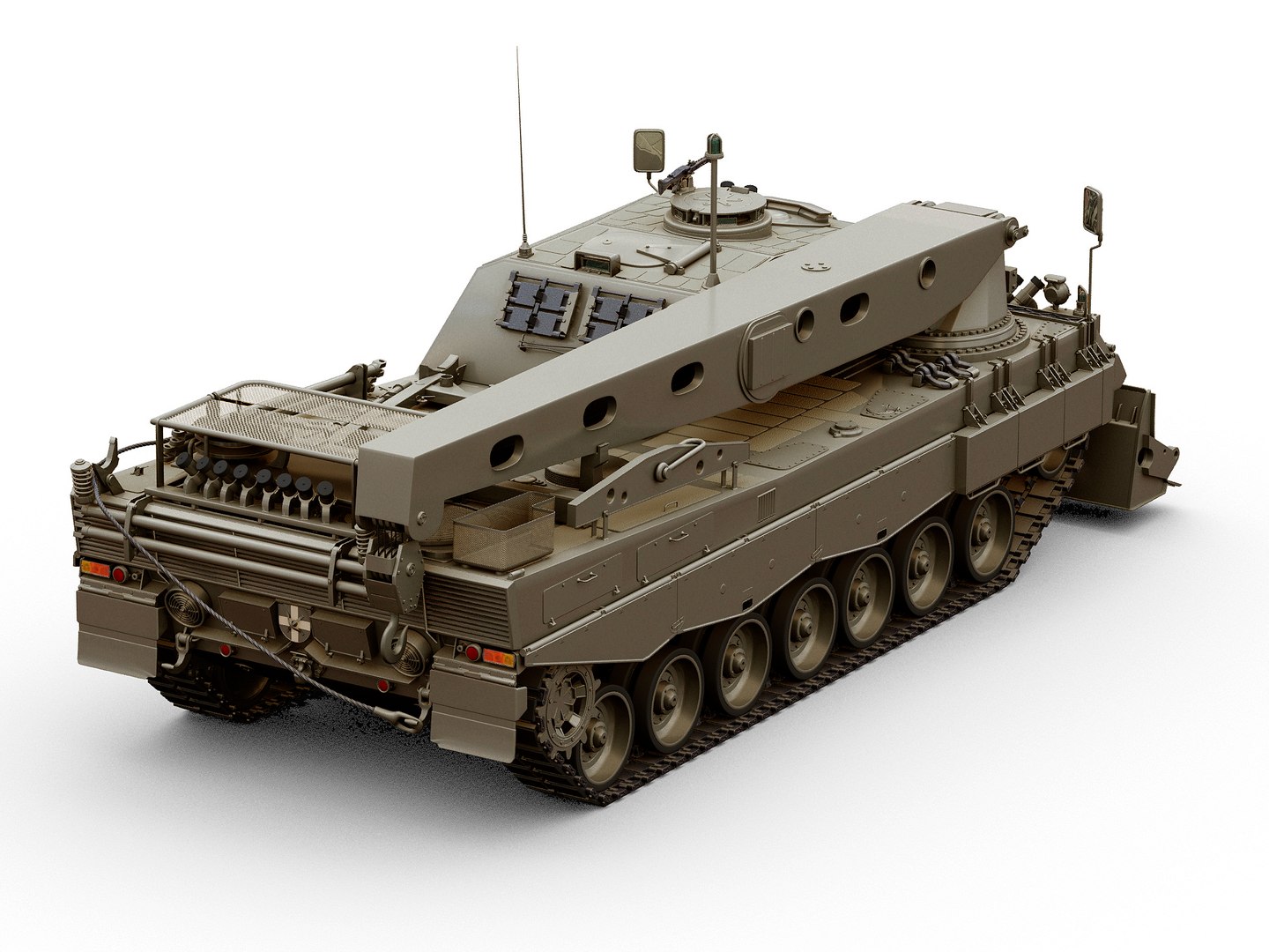 Leopard Bergepanzer 3 Buffel 3D Model - TurboSquid 2205255
