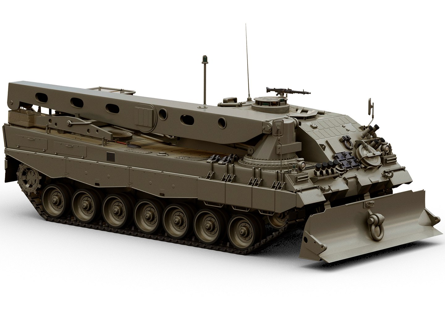 Leopard Bergepanzer 3 Buffel 3D Model - TurboSquid 2205255