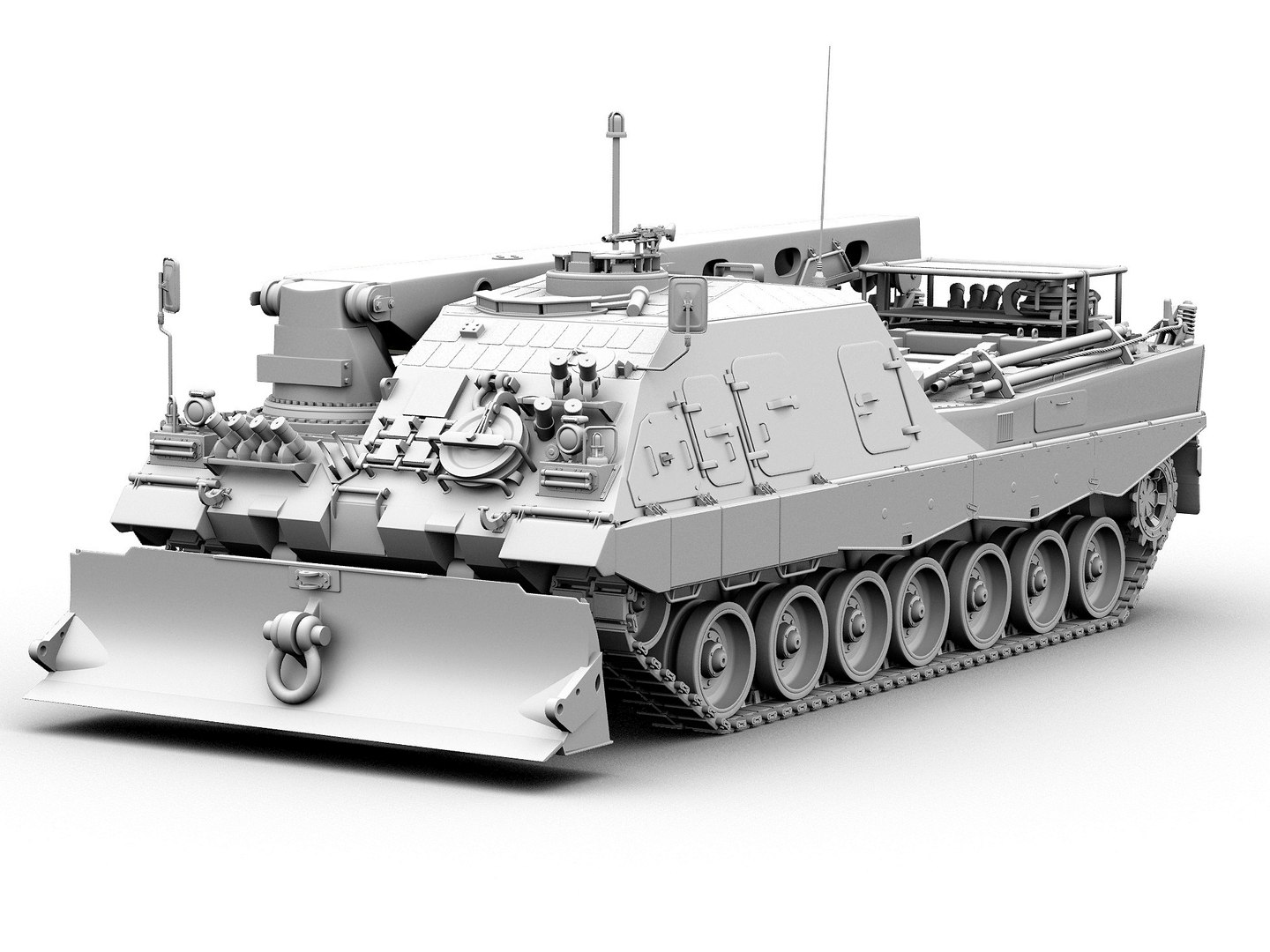 Leopard Bergepanzer 3 Buffel 3D Model - TurboSquid 2205255