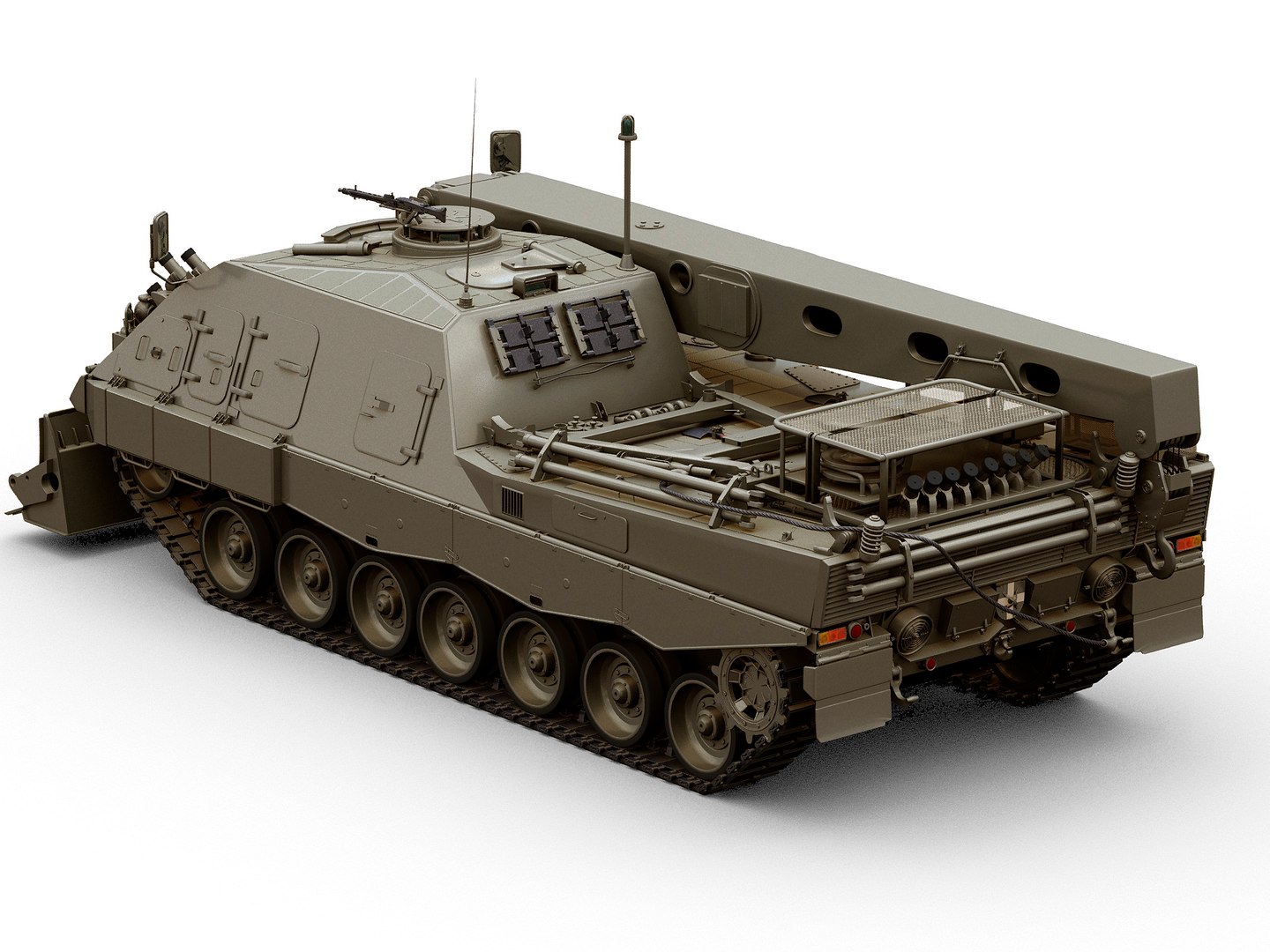 Leopard Bergepanzer 3 Buffel 3D Model - TurboSquid 2205255