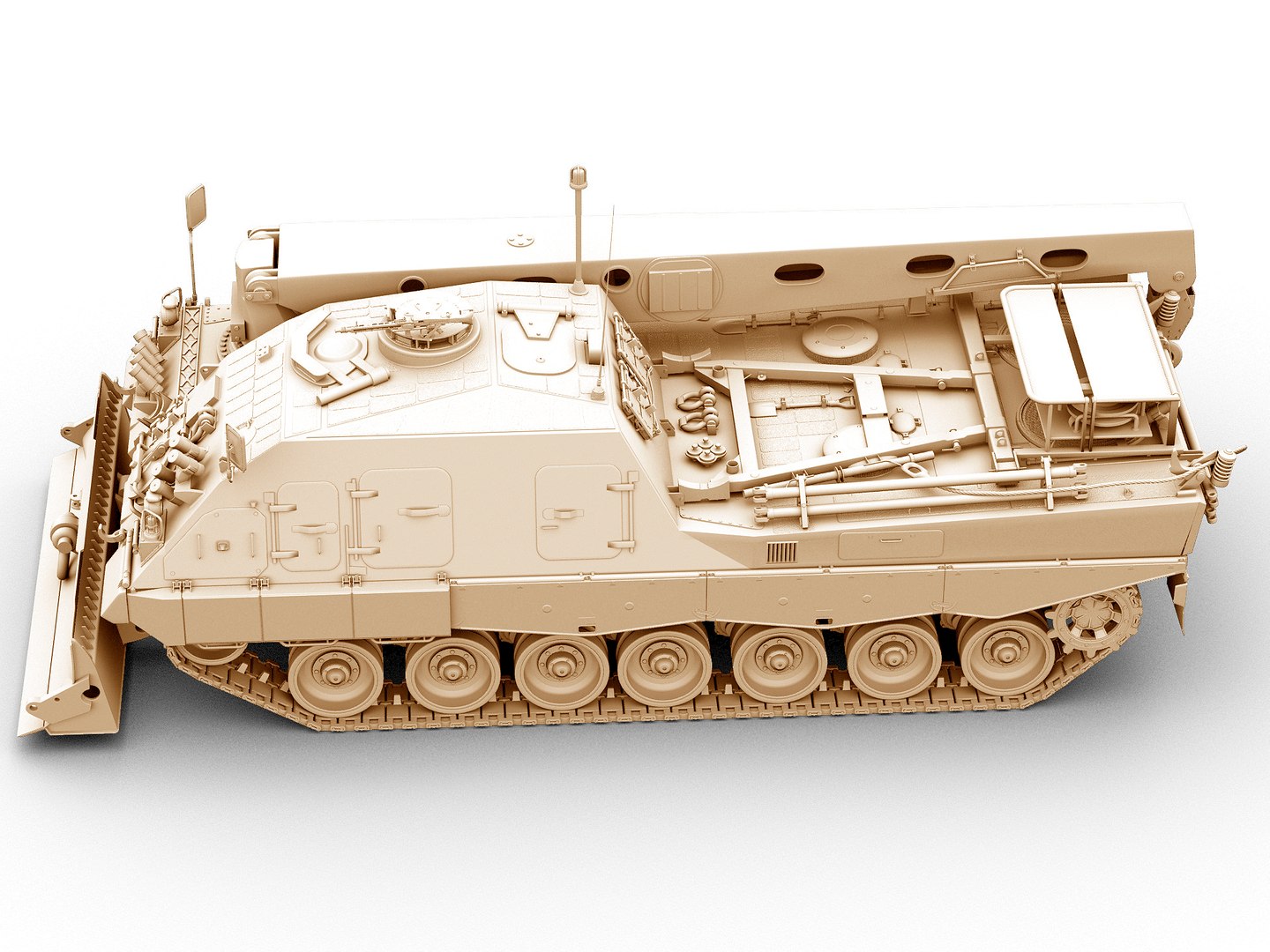 Leopard Bergepanzer 3 Buffel 3D Model - TurboSquid 2205255