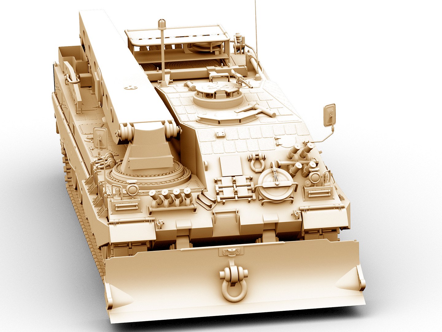 Leopard Bergepanzer 3 Buffel 3D Model - TurboSquid 2205255
