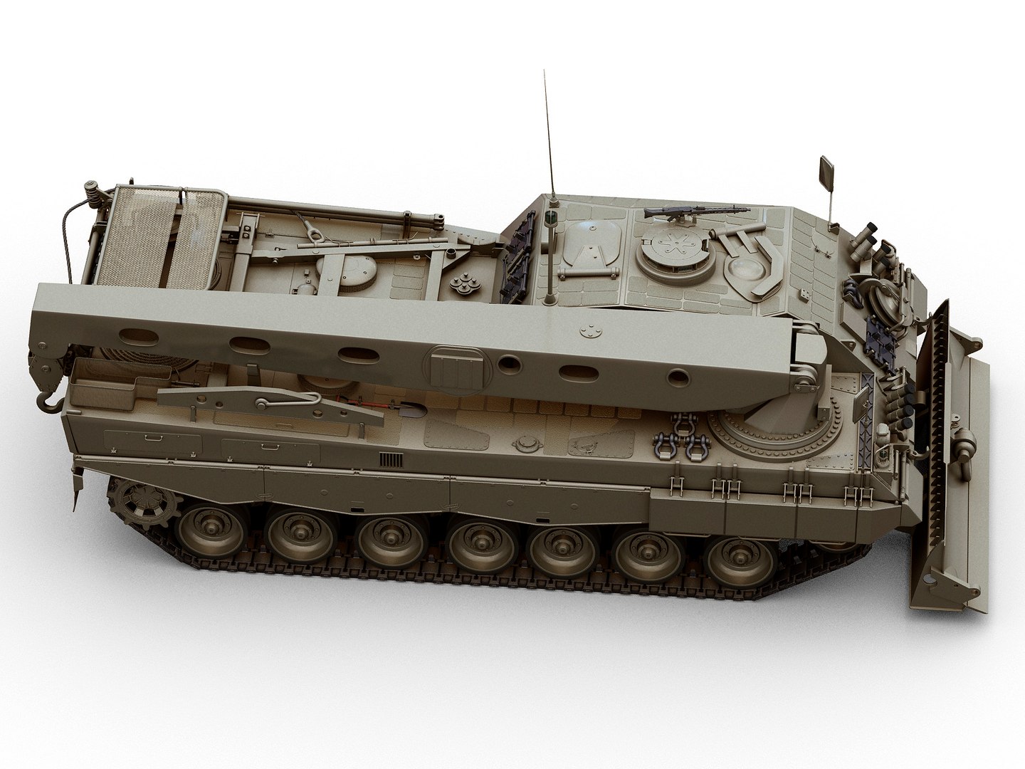 Leopard Bergepanzer 3 Buffel 3D Model - TurboSquid 2205255