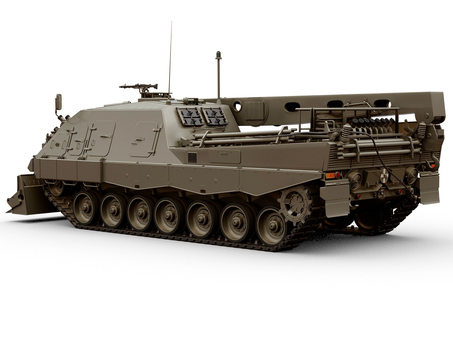 Leopard Bergepanzer 3 Buffel 3D Model - TurboSquid 2205255