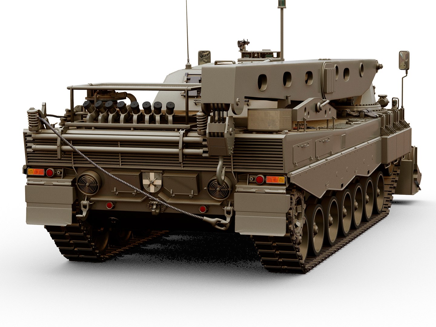 Leopard Bergepanzer 3 Buffel 3D Model - TurboSquid 2205255