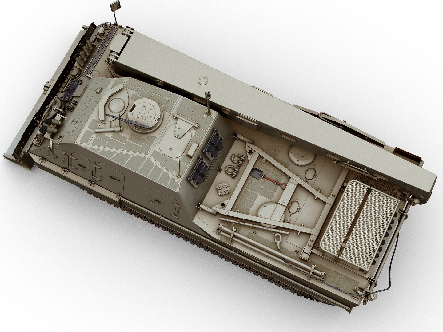 Leopard Bergepanzer 3 Buffel 3D Model - TurboSquid 2205255