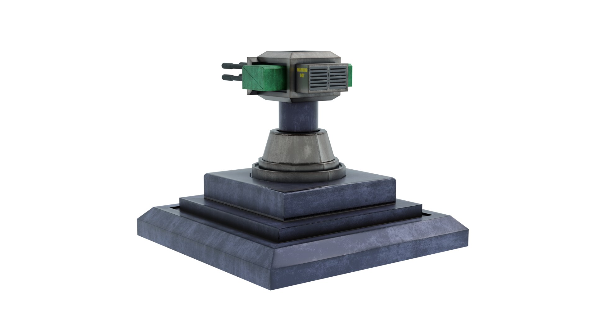 3D Gun Towers - TurboSquid 1715418