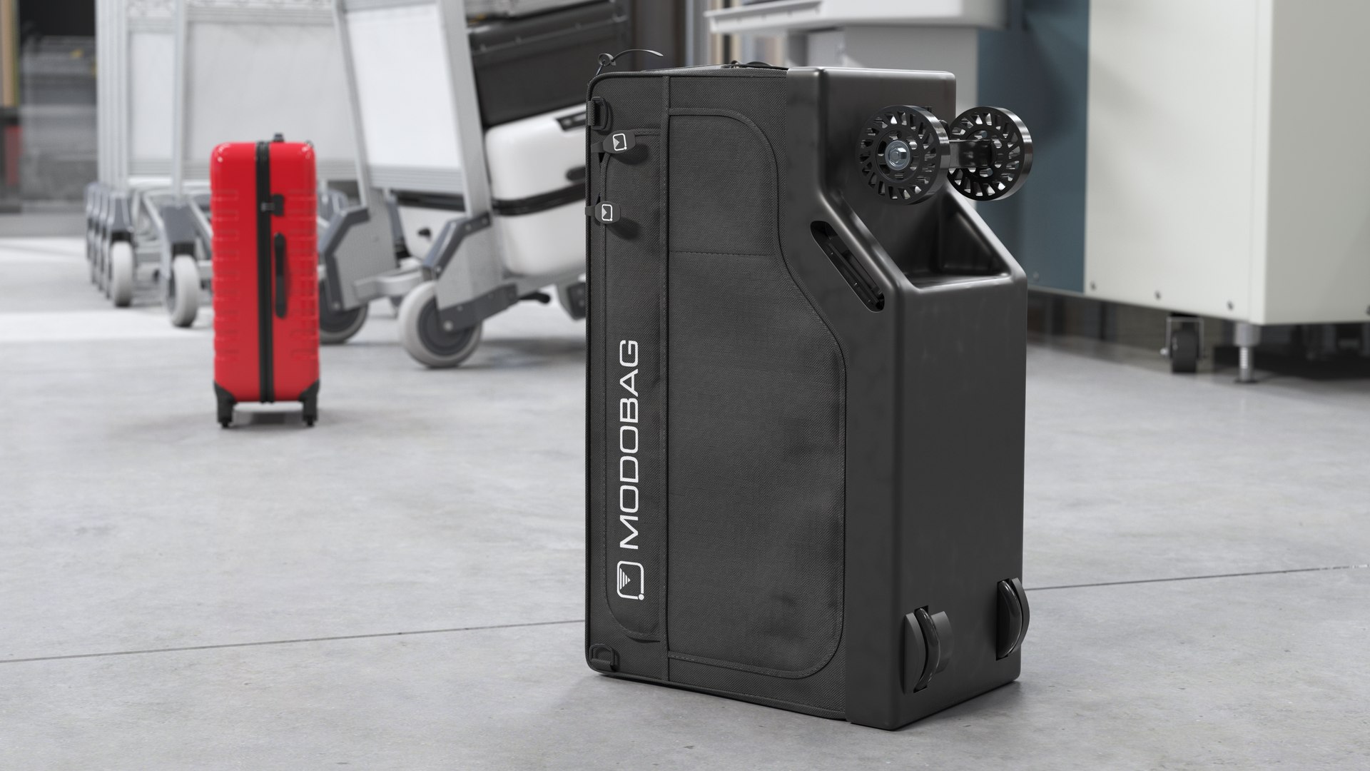 3D Modobag Motorized Suitcase - TurboSquid 2197288