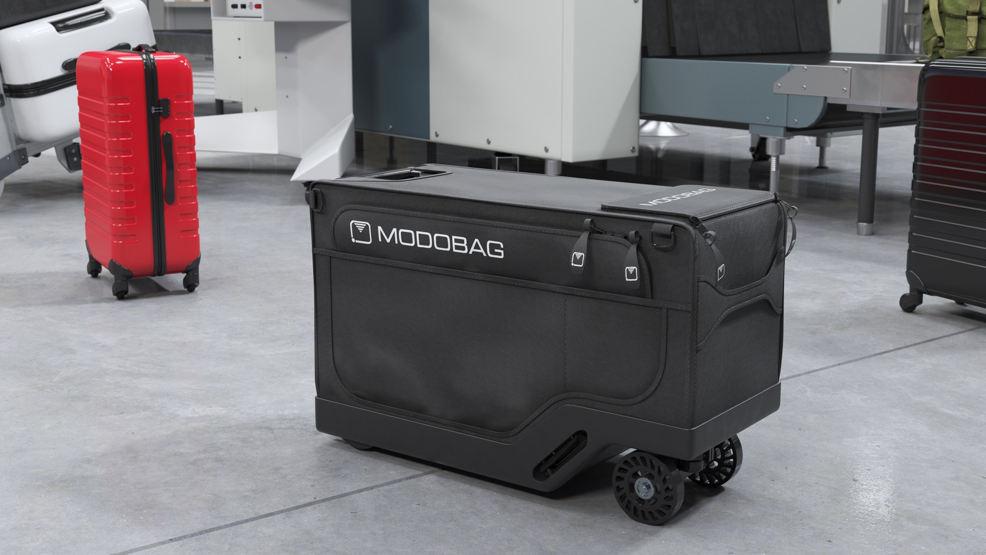 3D Modobag Motorized Suitcase - TurboSquid 2197288